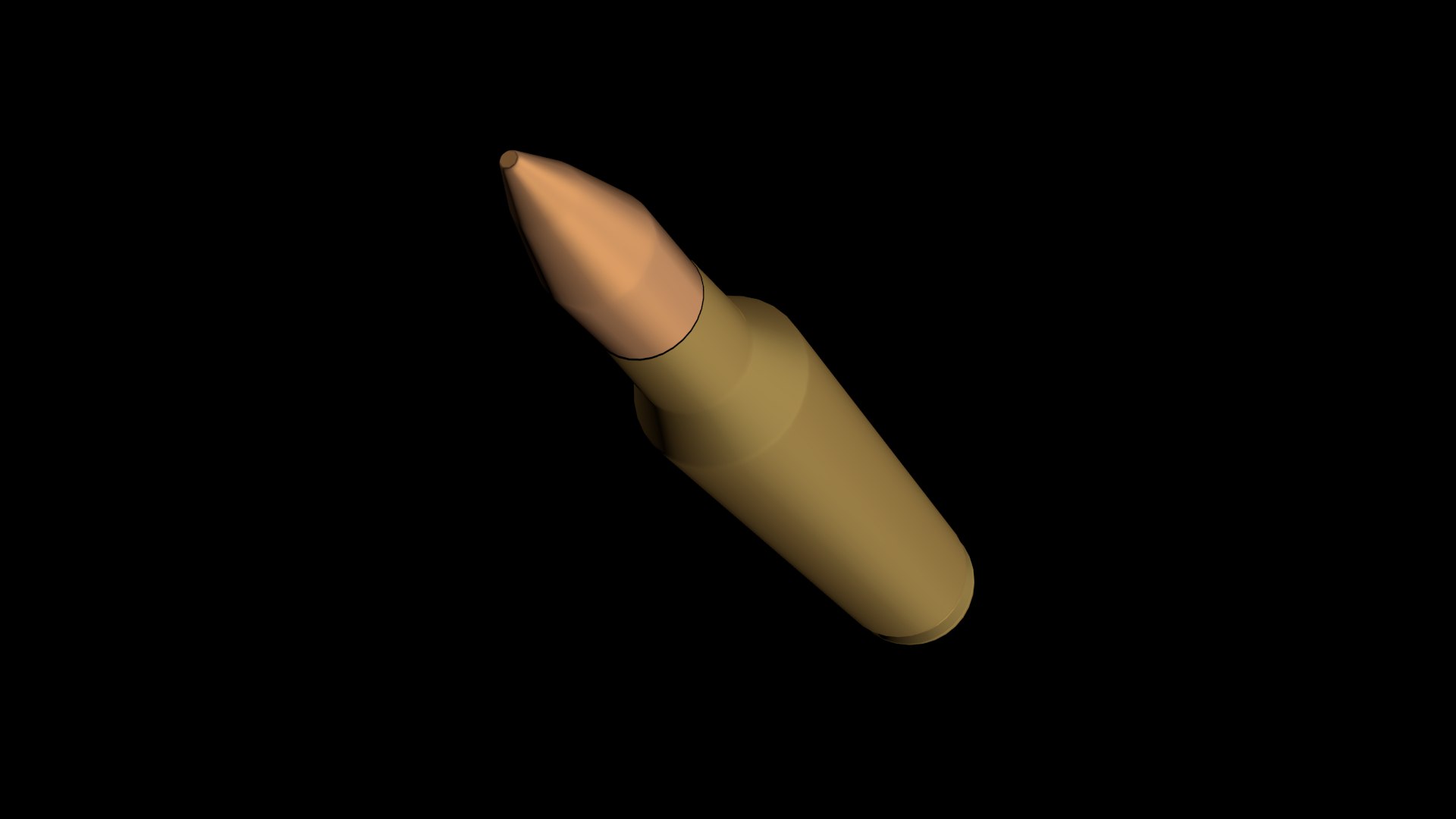 Realistic M16 Bullet 3D Model - TurboSquid 1569274