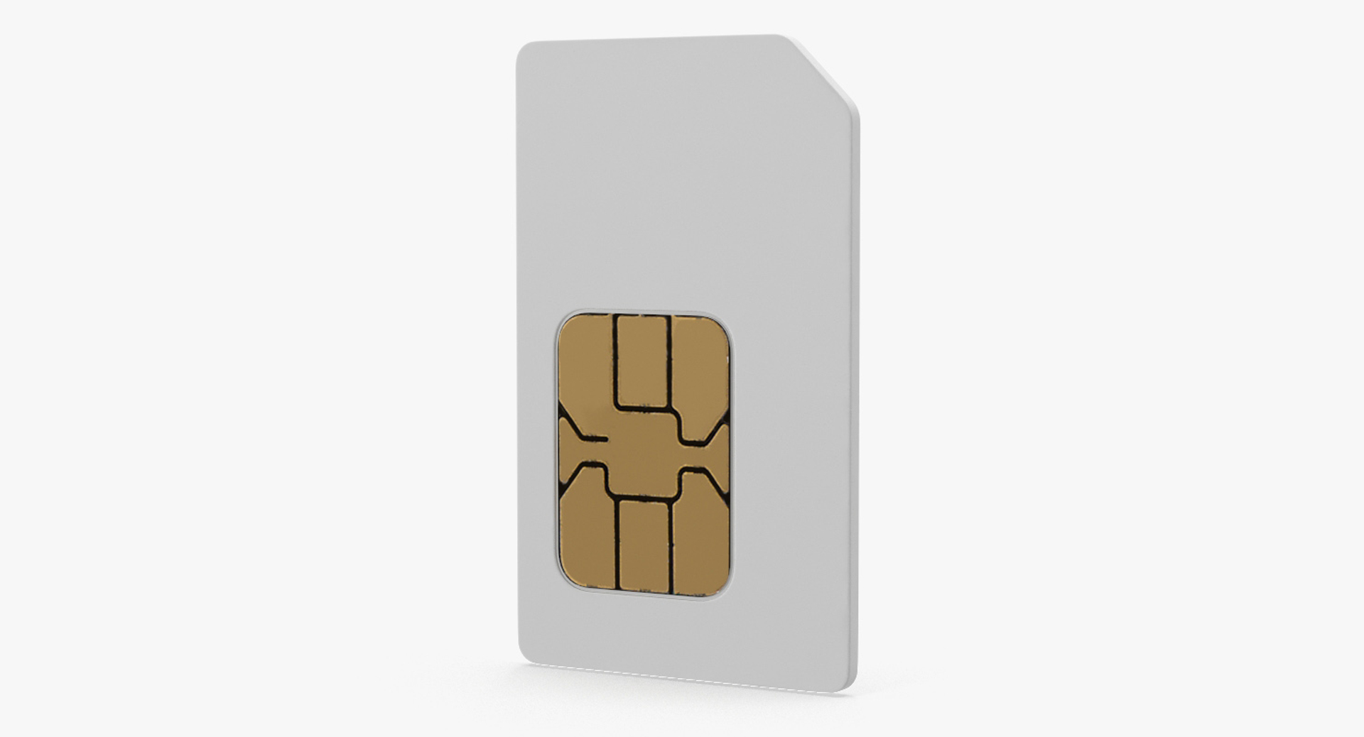 Sim Card 3D - TurboSquid 1329161