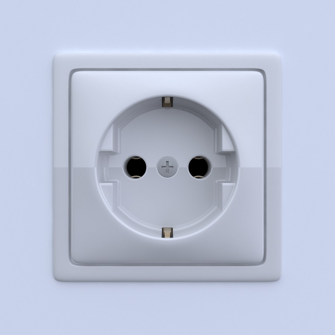 Plug Socket 3d Model