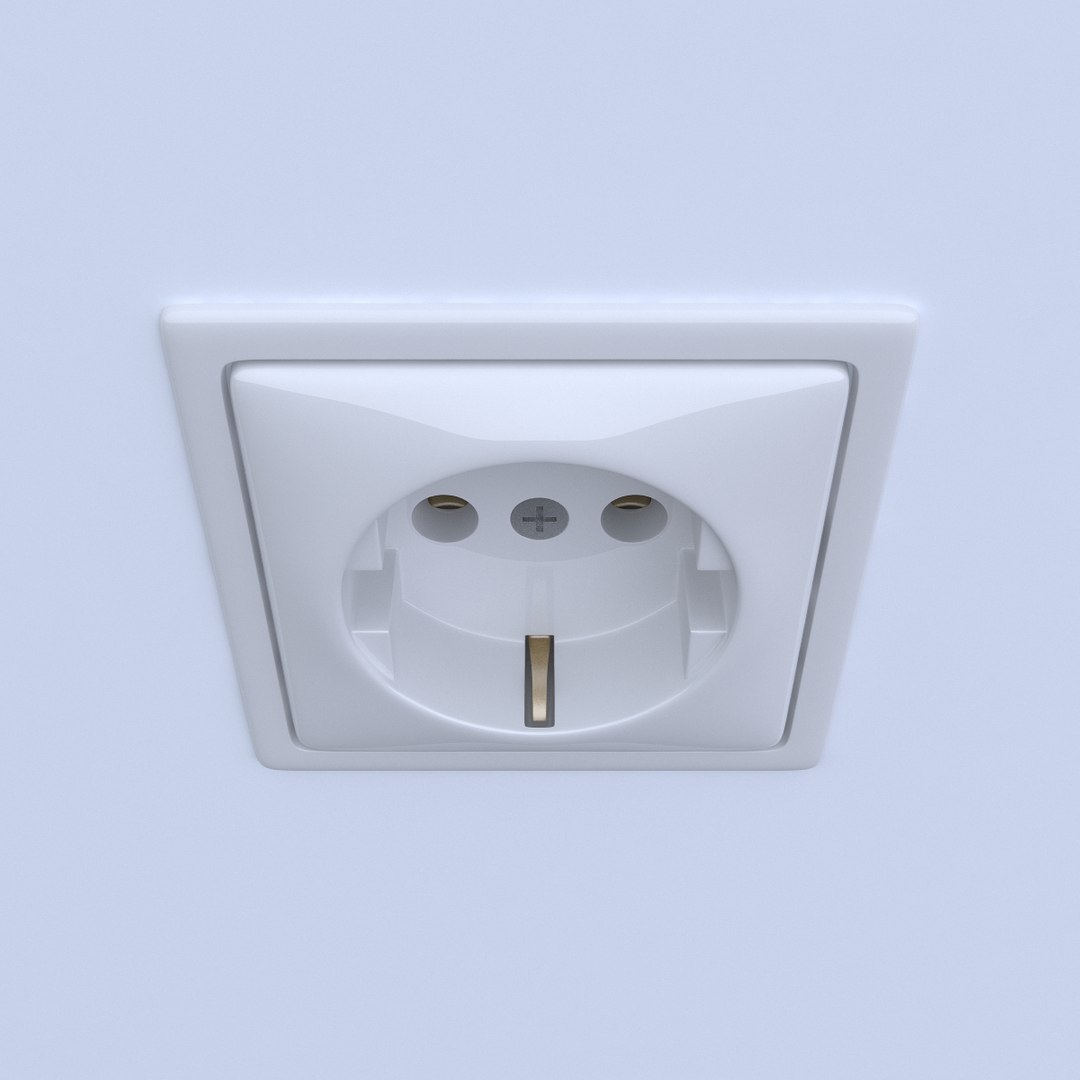 Plug Socket 3d Model