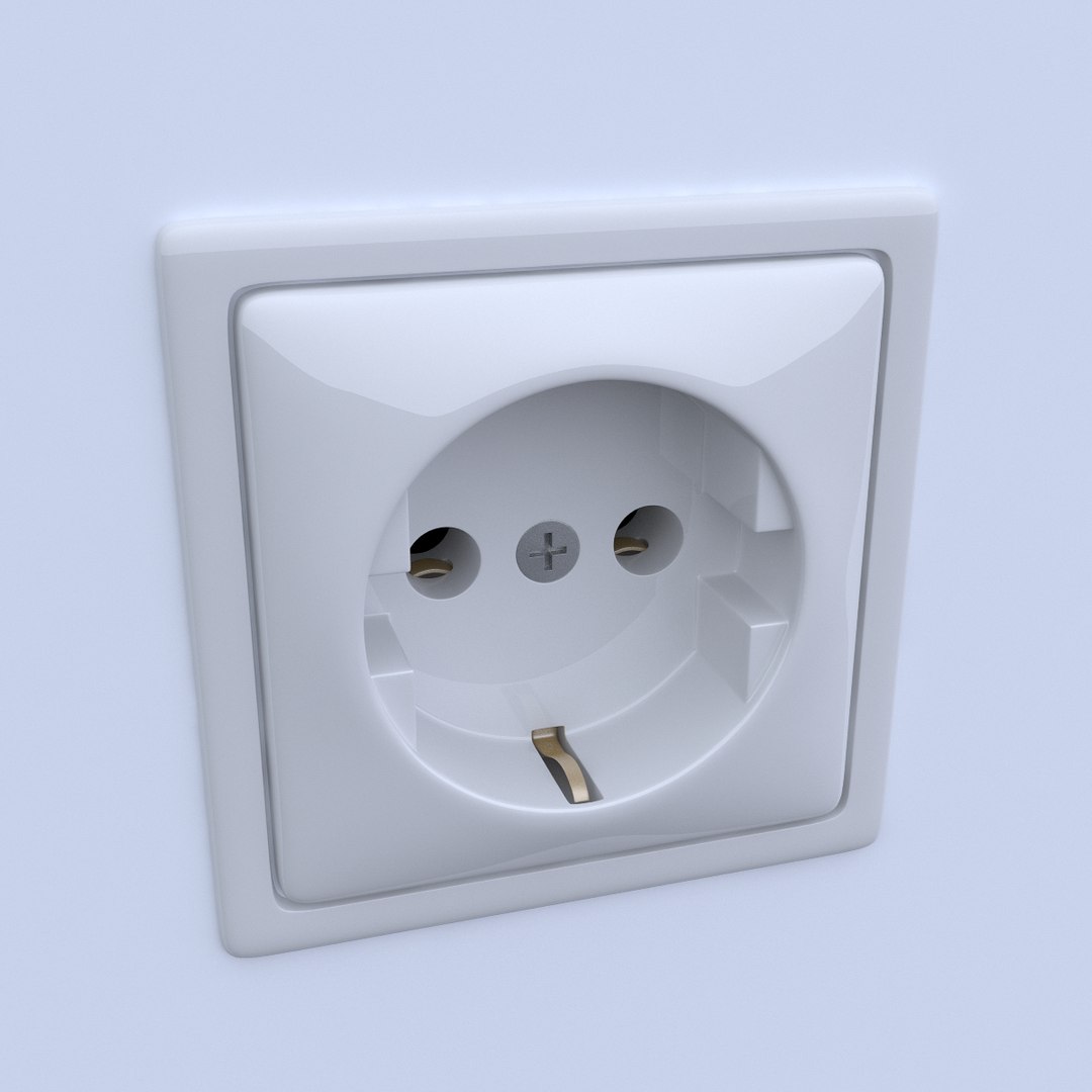 Plug Socket 3d Model