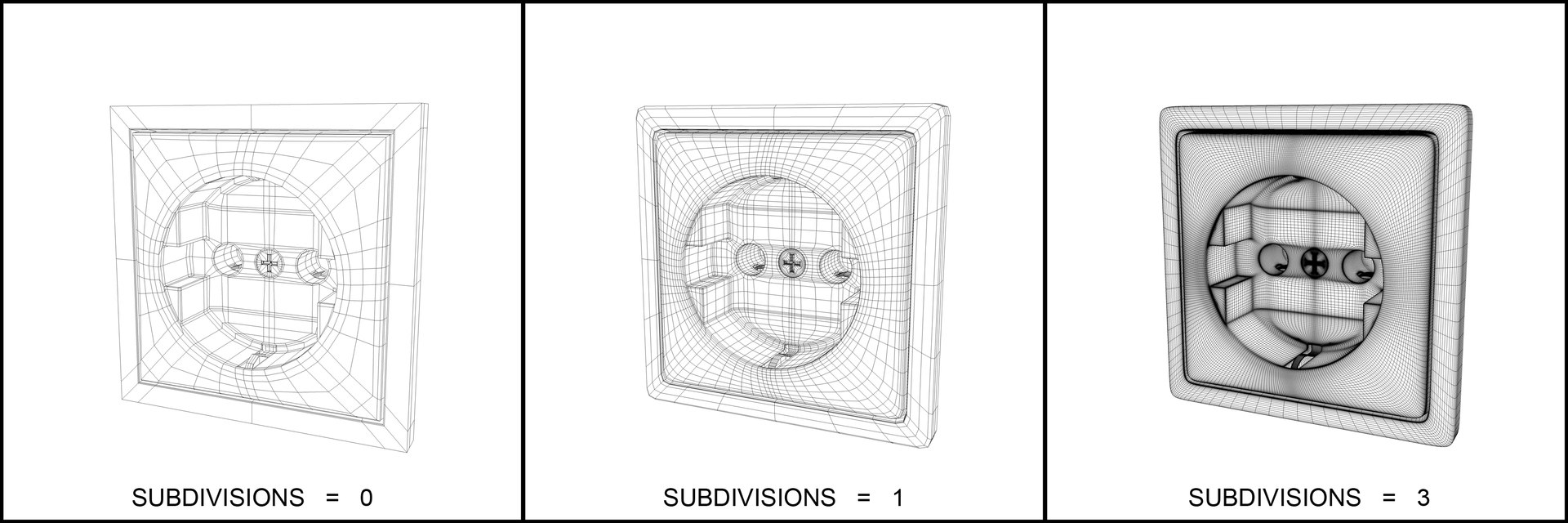 Plug Socket 3d Model