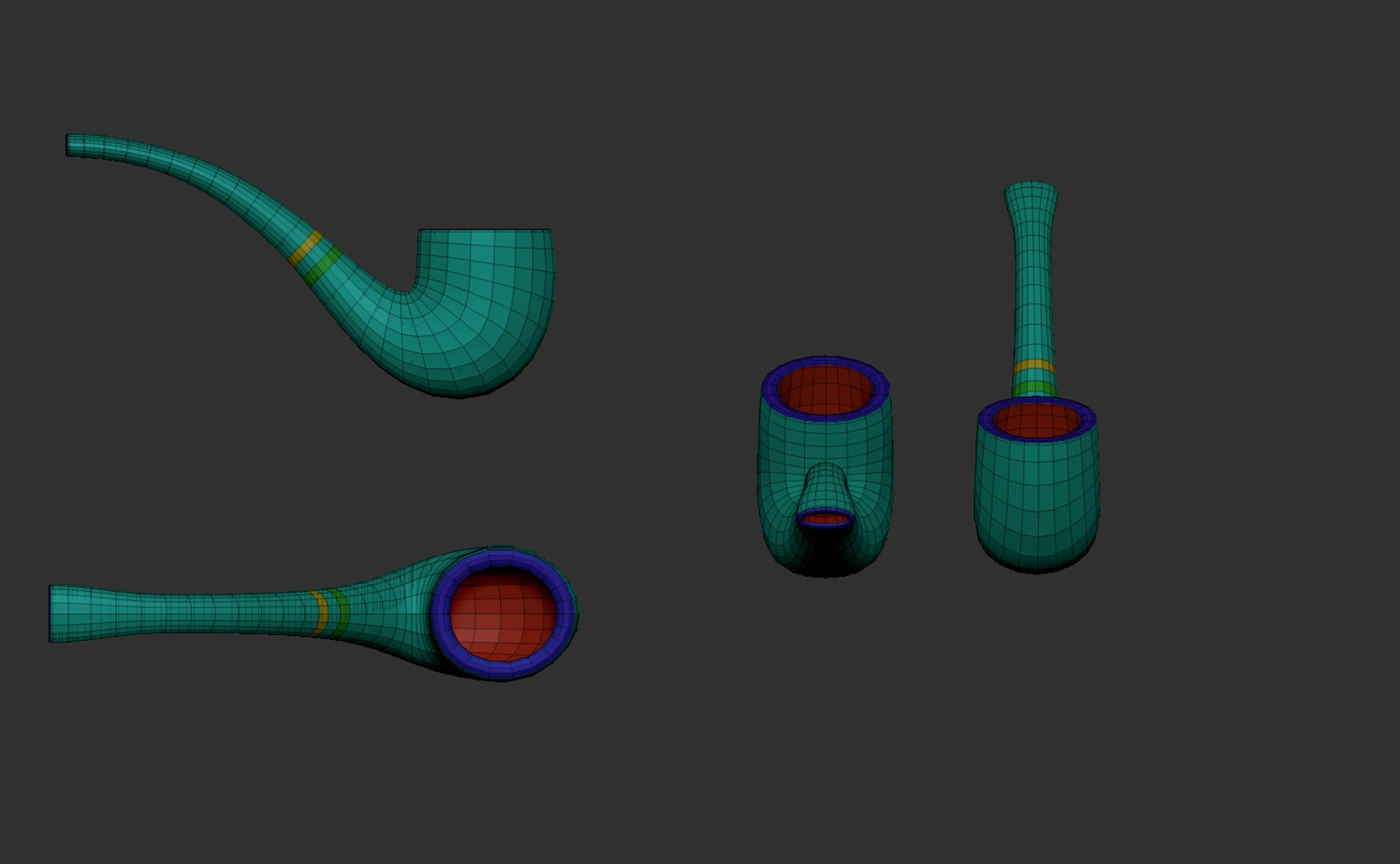 3D Model Smoking Pipe - TurboSquid 1540619