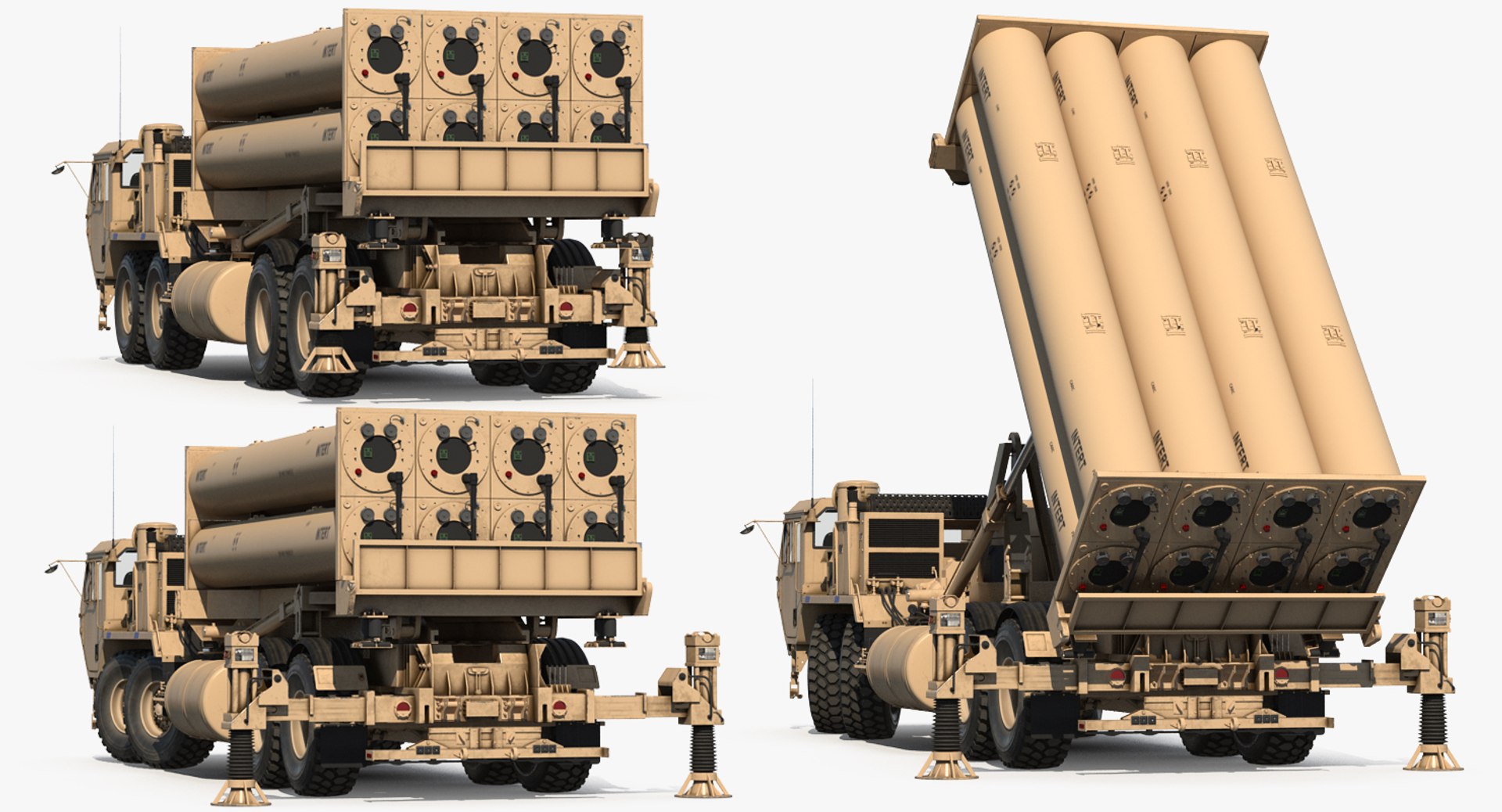 3D Mobile Anti Ballistic Missile - TurboSquid 1232895