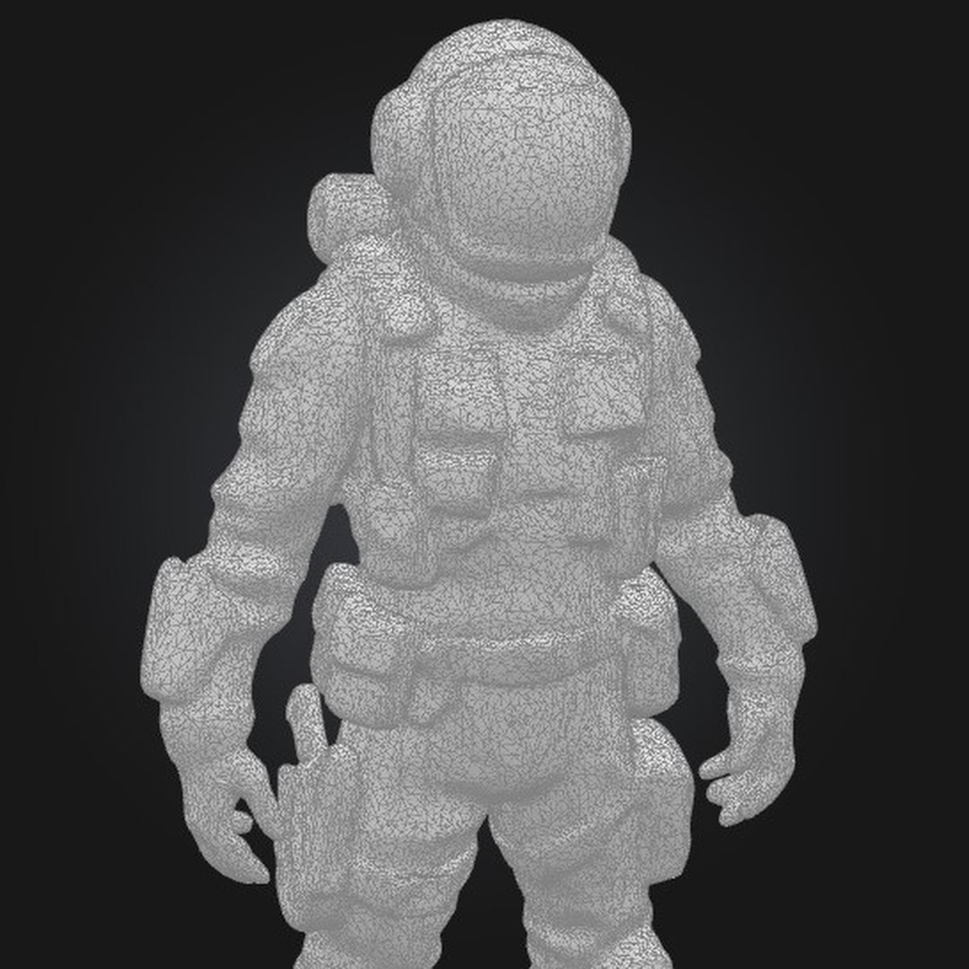 Sci-Fi Character Collection - Cyborg And Space Explorer Series 3D Model ...