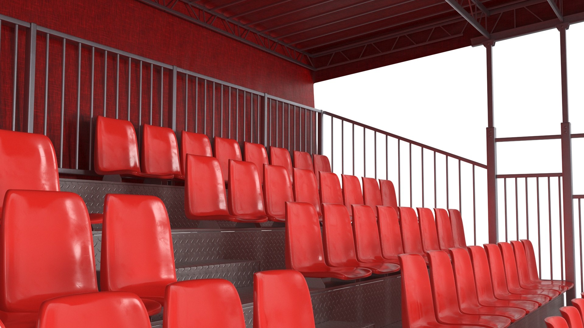 3D Model Mobile Grandstand - TurboSquid 2281783