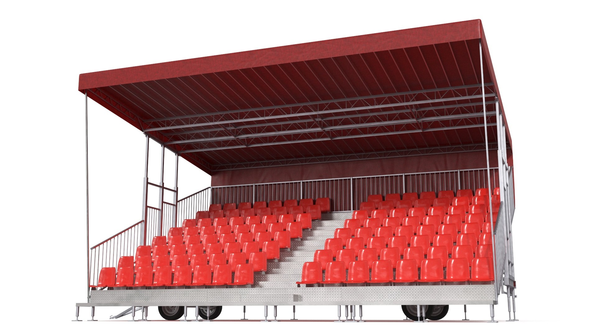 3D Model Mobile Grandstand - TurboSquid 2281783