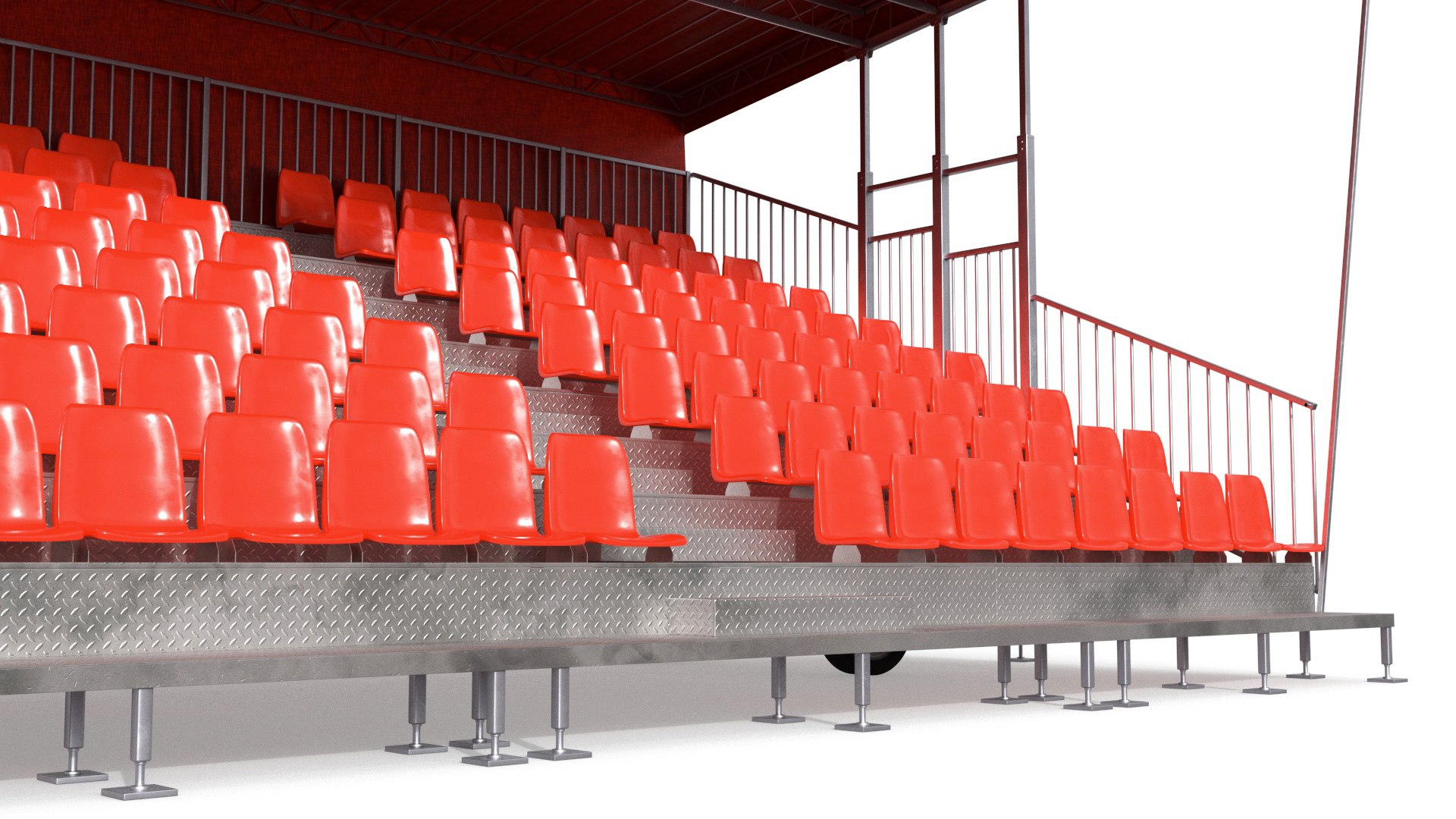 3D Model Mobile Grandstand - TurboSquid 2281783