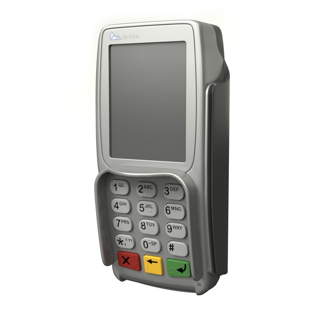 3D Model Electronic Terminal Cashless Payment - TurboSquid 1573714