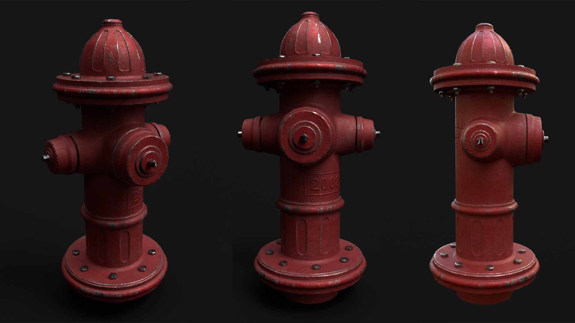 FireHydrant 3D Model - TurboSquid 2039508