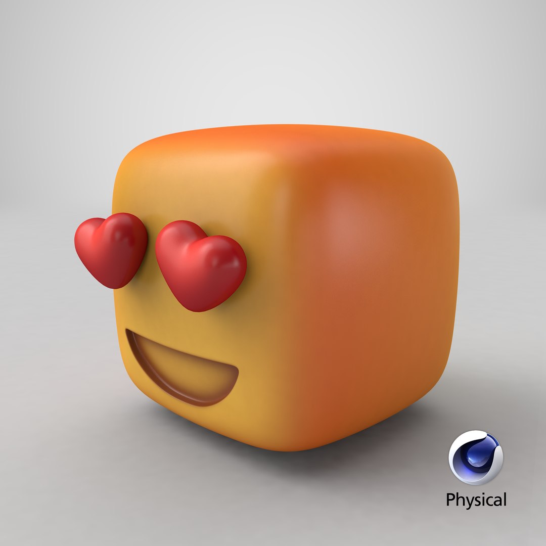 Smiley Face Emoji 17 3D Model - TurboSquid 2066163