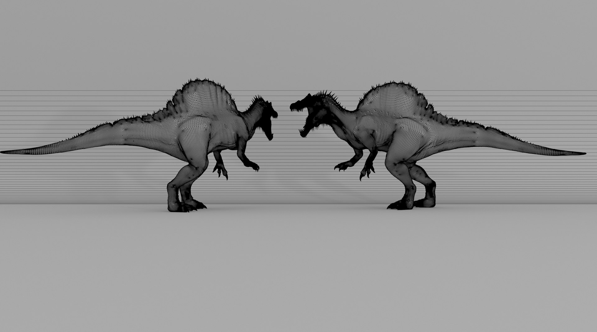 Dinosaur Back Spinosaurus 3D - TurboSquid 2173026