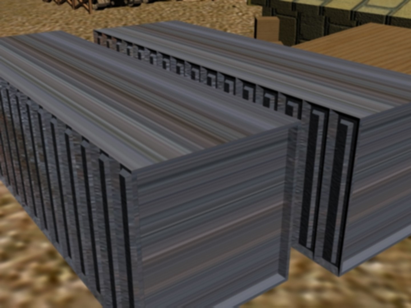 Free Military Base 3d Model