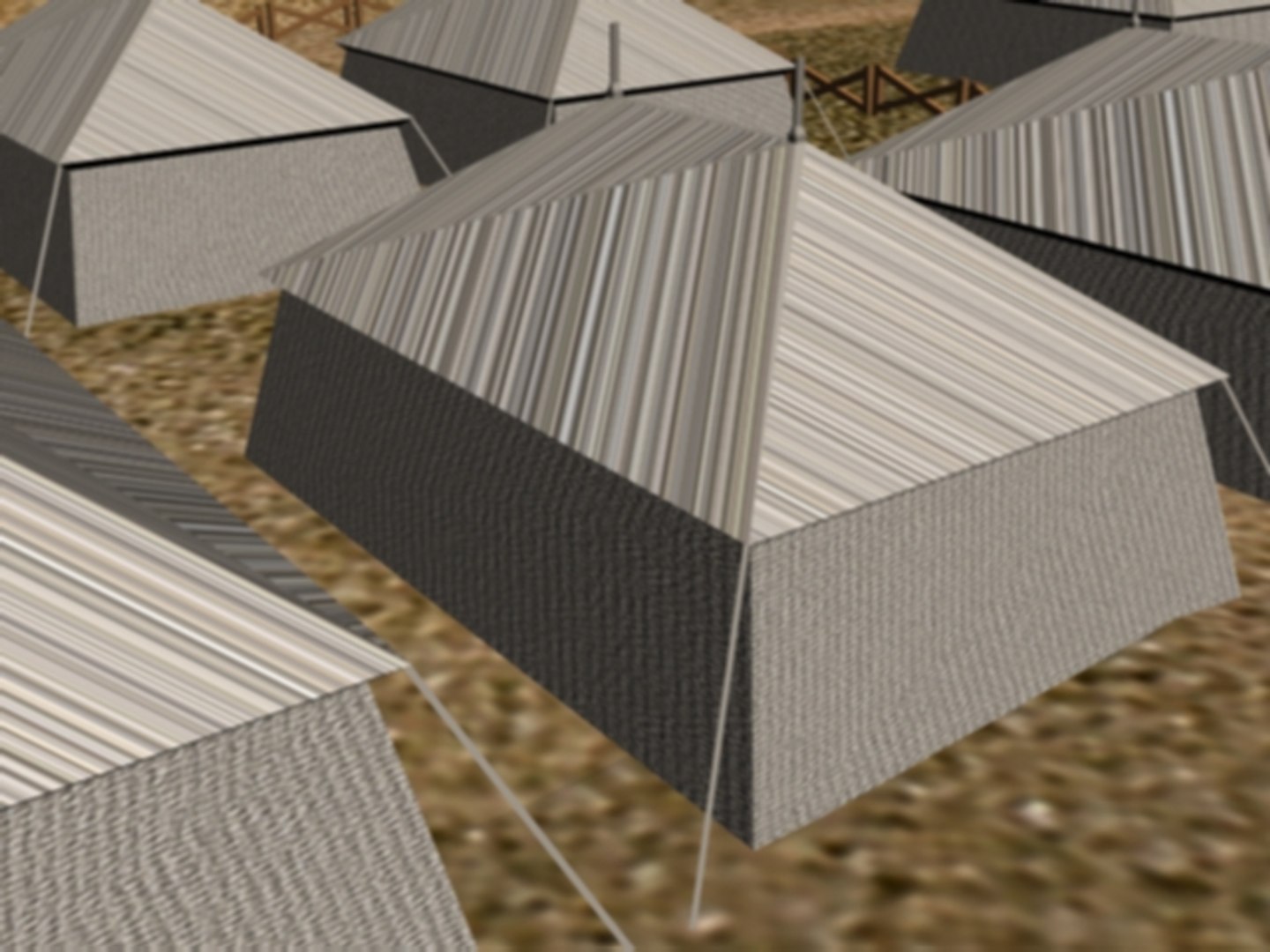 Free Military Base 3d Model