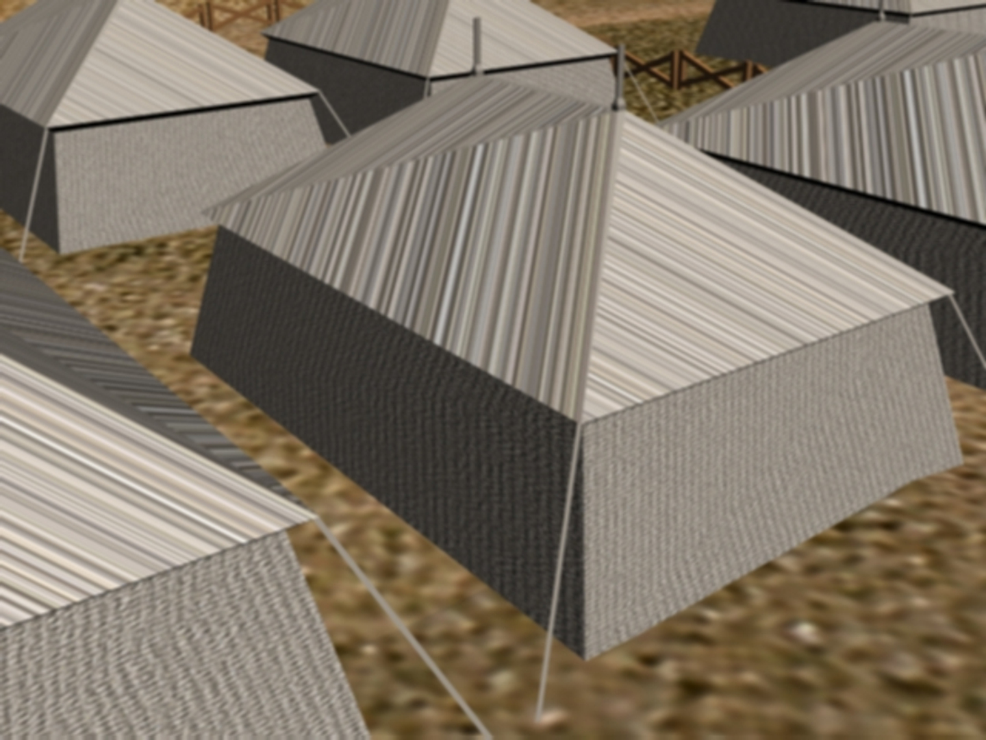 free military base 3d model