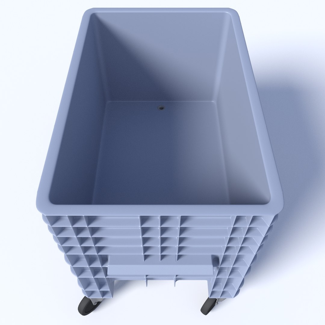 Wheeled Container Tank Fbx