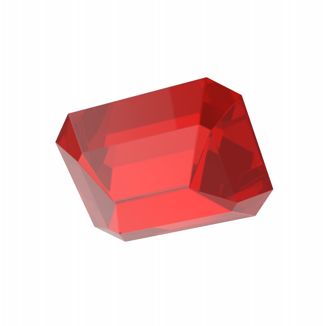 3D Ruby Model - TurboSquid 1878215