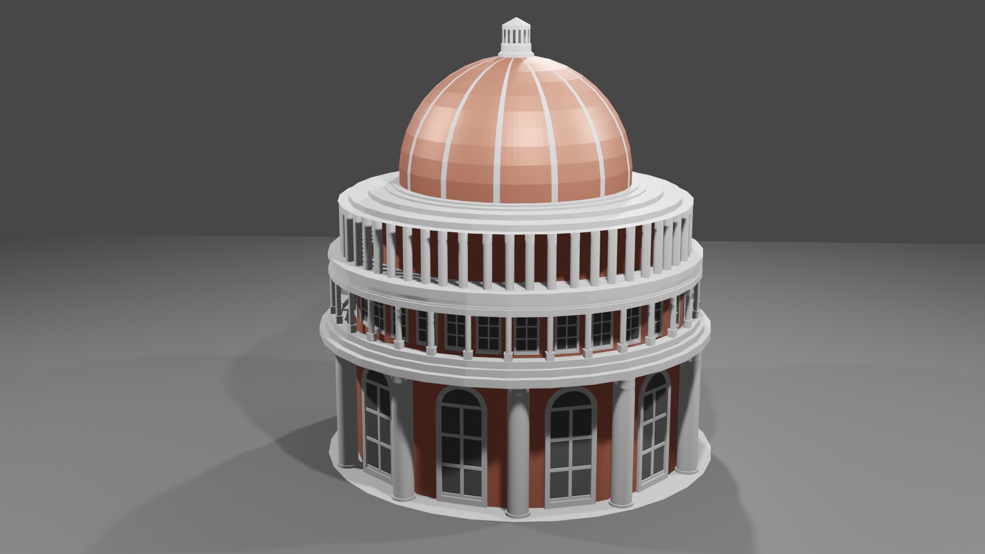 Library Building 3D Model - TurboSquid 1855374