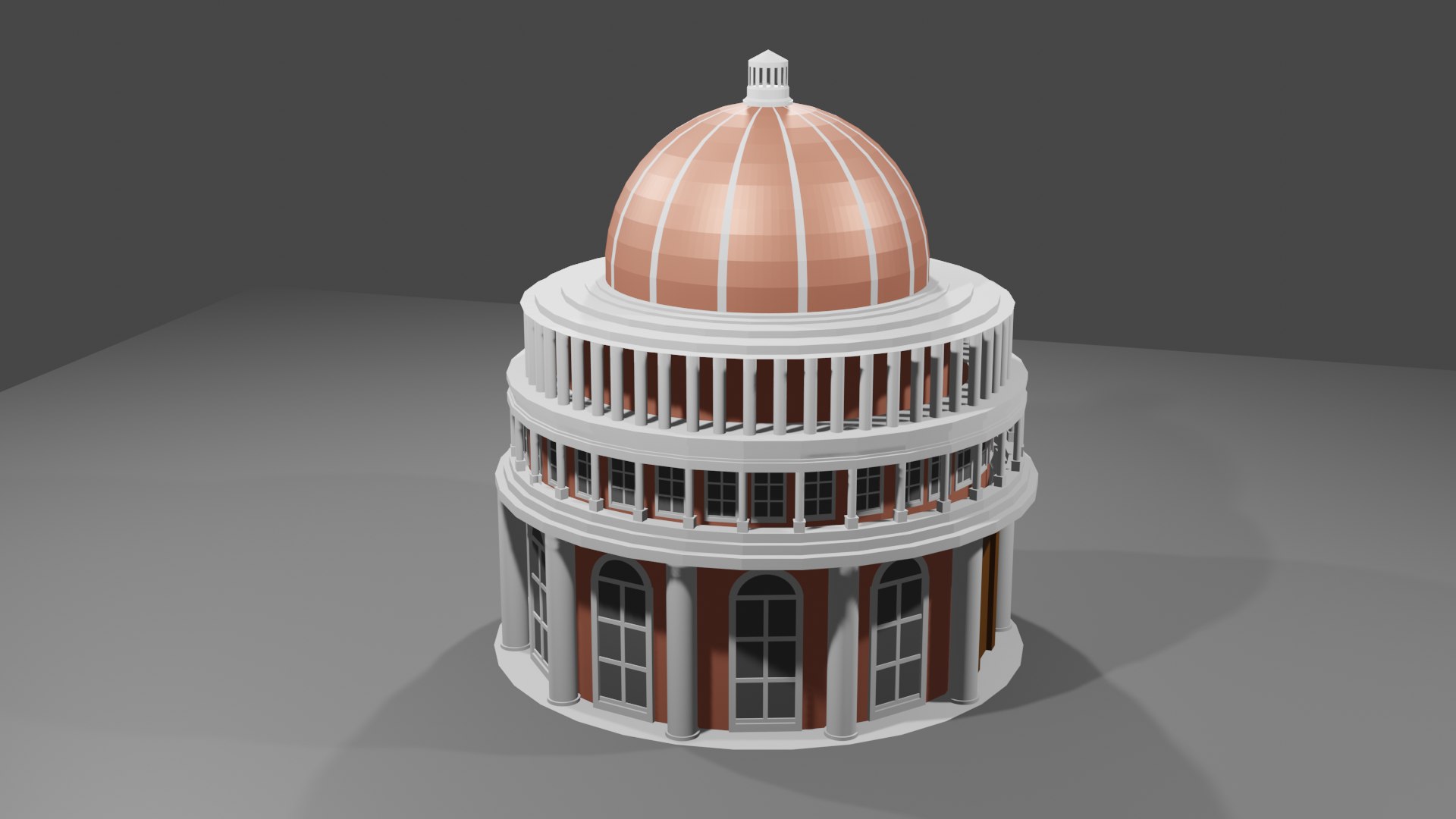 Library Building 3D Model - TurboSquid 1855374