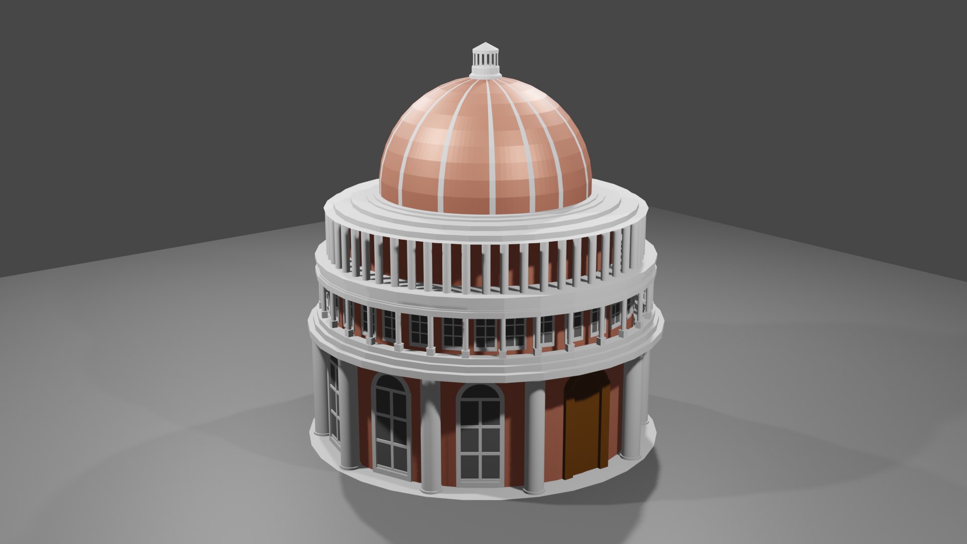 Library Building 3D Model - TurboSquid 1855374