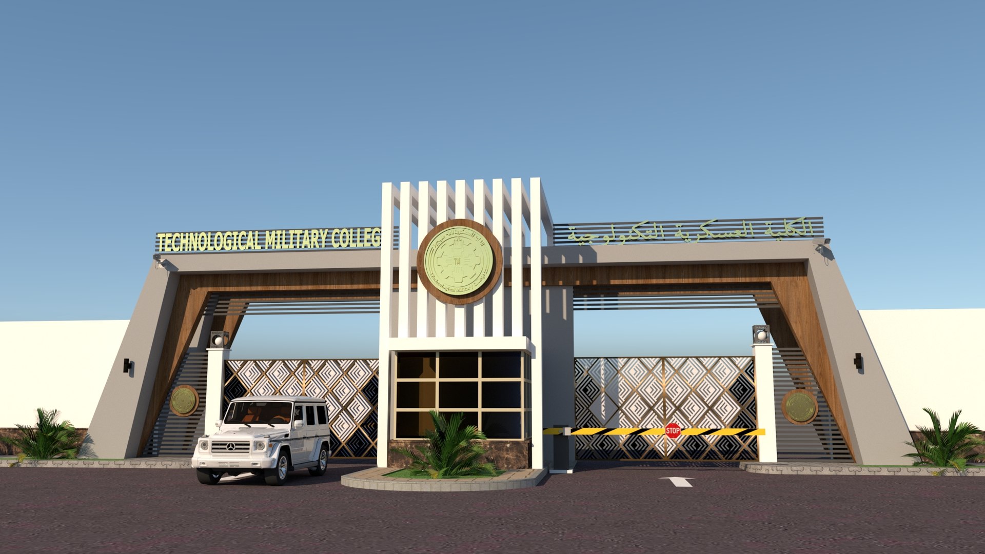 GATES Model - TurboSquid 2083803