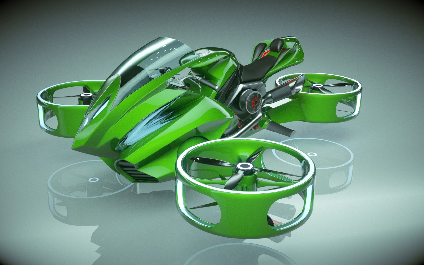 T Copter Bike 5 In 1 Collection Model - TurboSquid 1986885