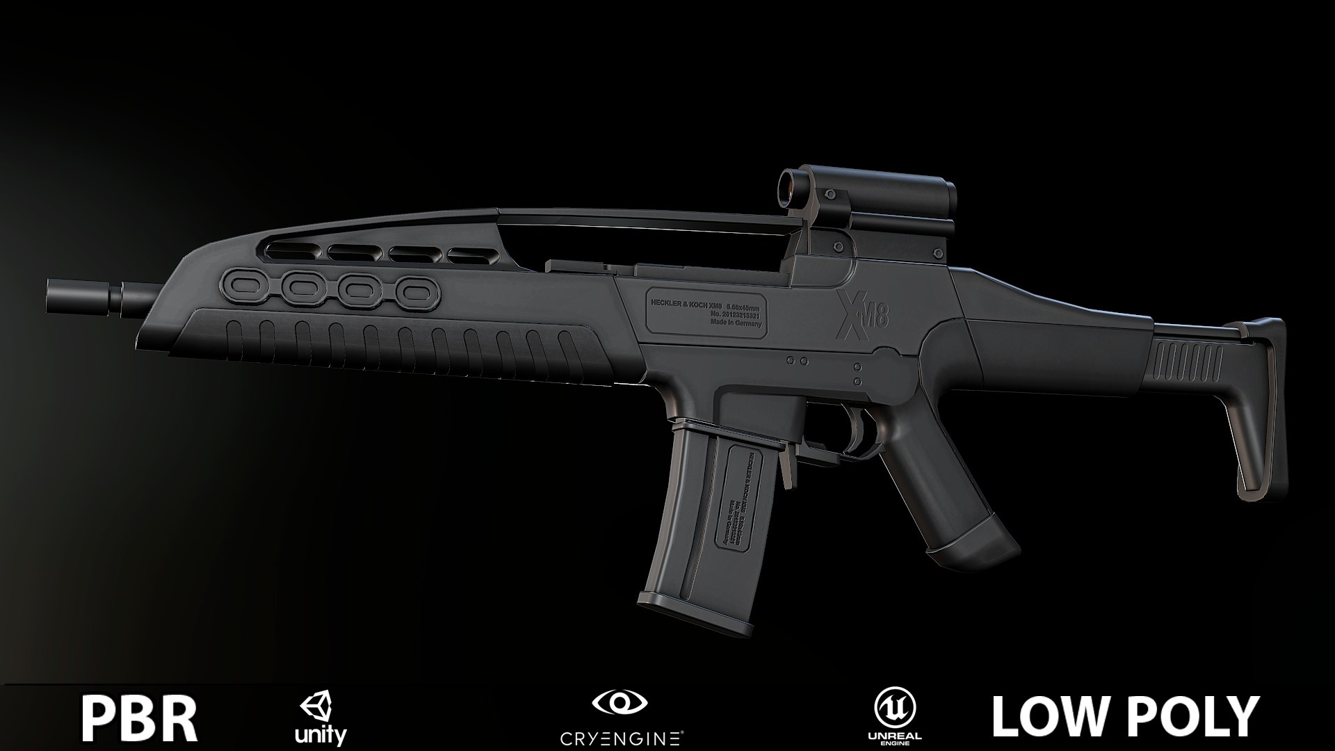 Xm8 Xm 8 3D Model - TurboSquid 1152411