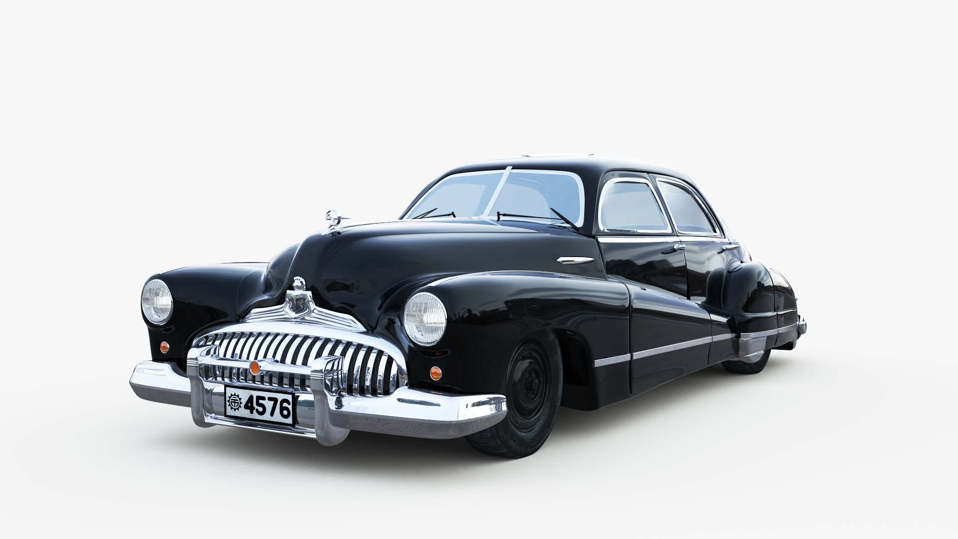 WWII vintage cars 3D 모델 - TurboSquid 1958553