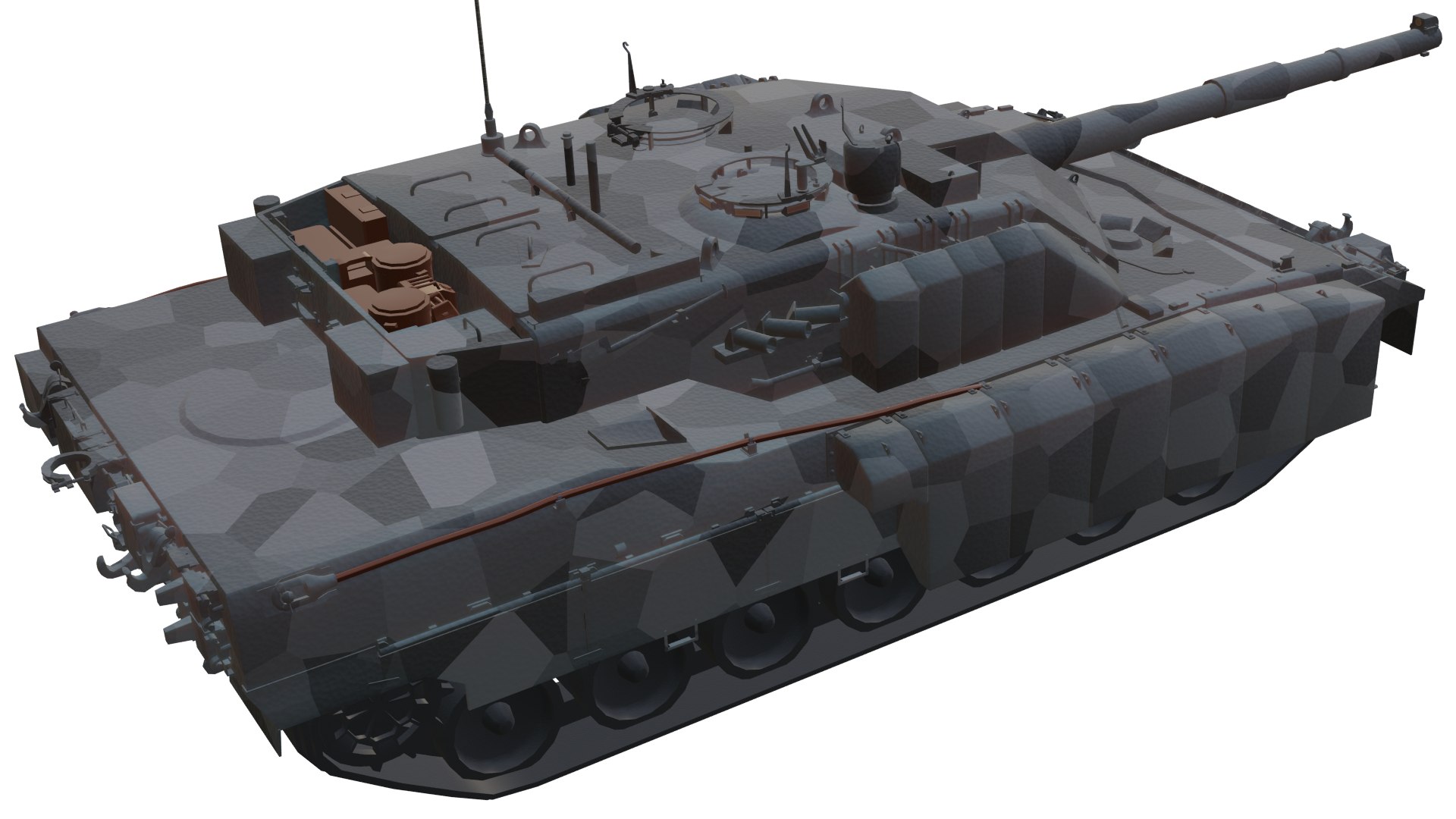 3D model Navy Tank C1 Ariete - TurboSquid 1851832