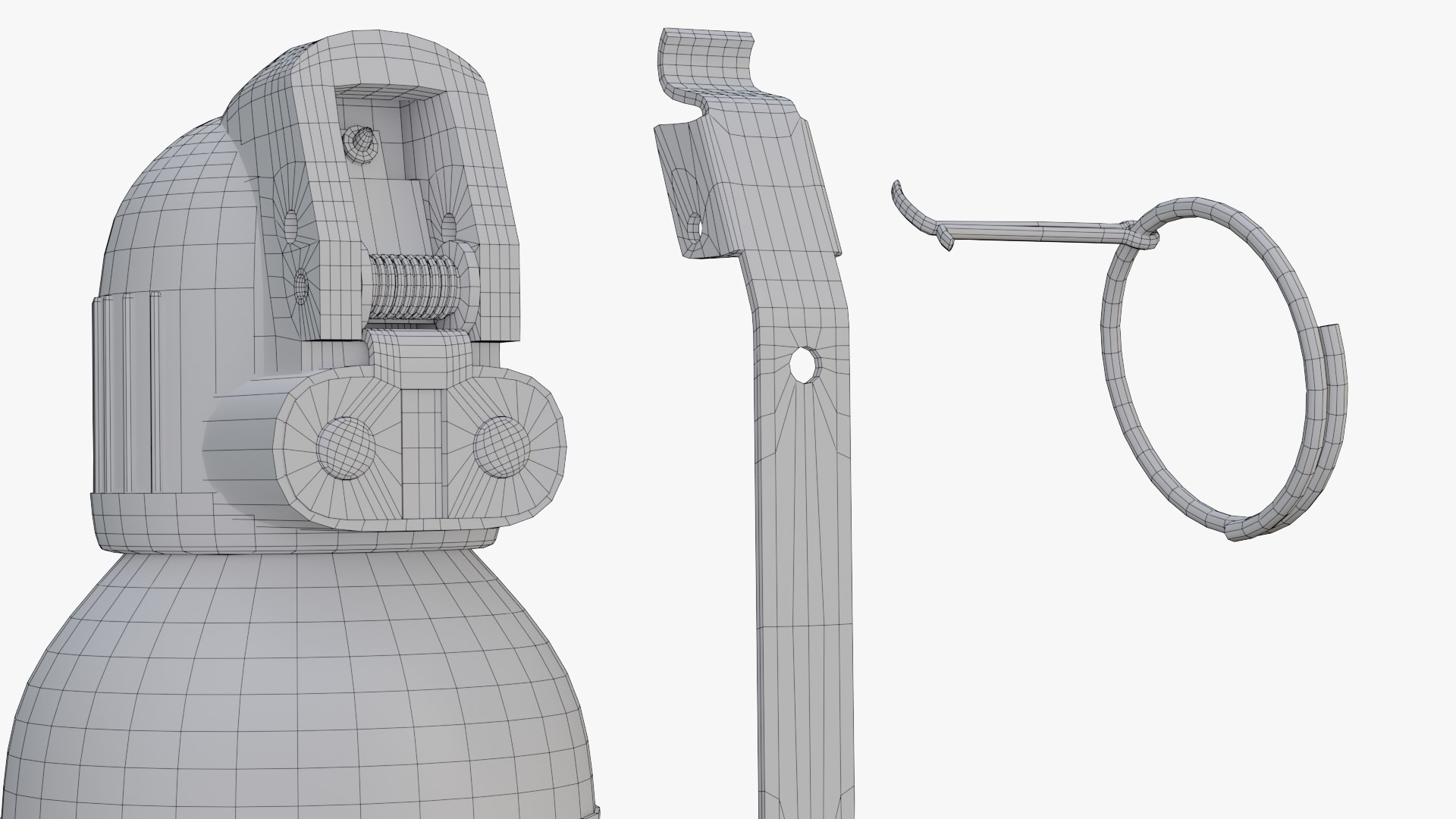 3D RGO And RGN Hand Grenades Model - TurboSquid 2244171