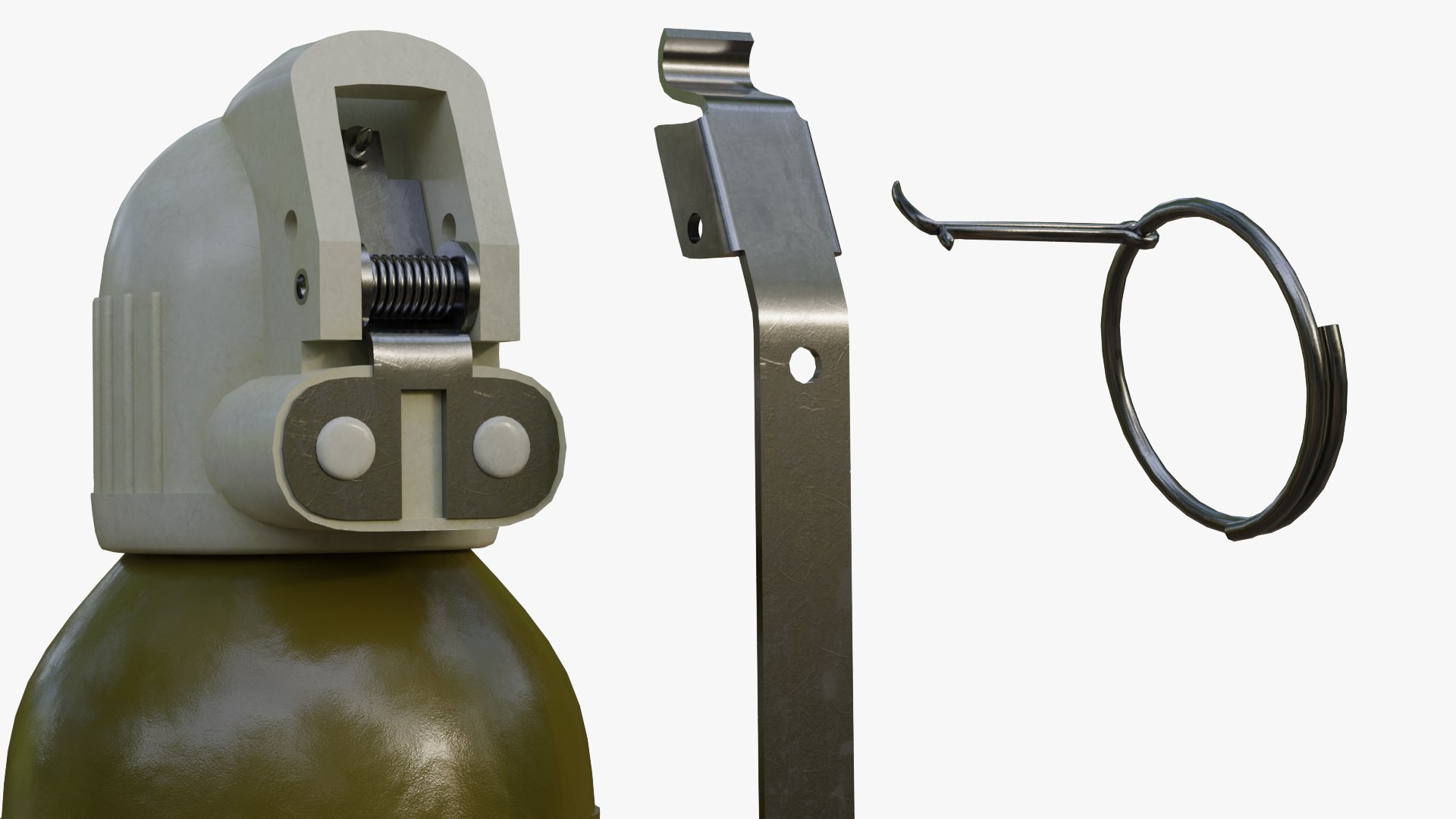 3D RGO And RGN Hand Grenades Model - TurboSquid 2244171