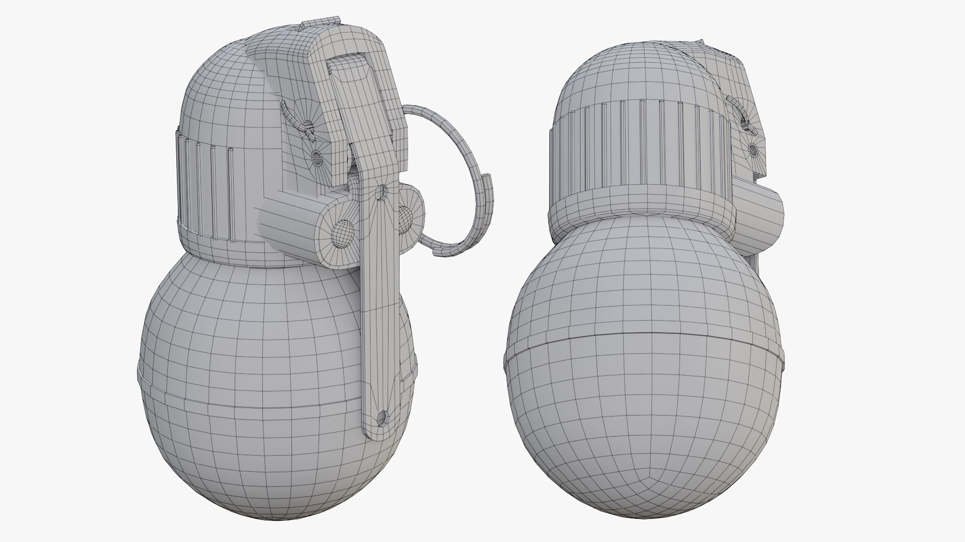 3D RGO And RGN Hand Grenades Model - TurboSquid 2244171