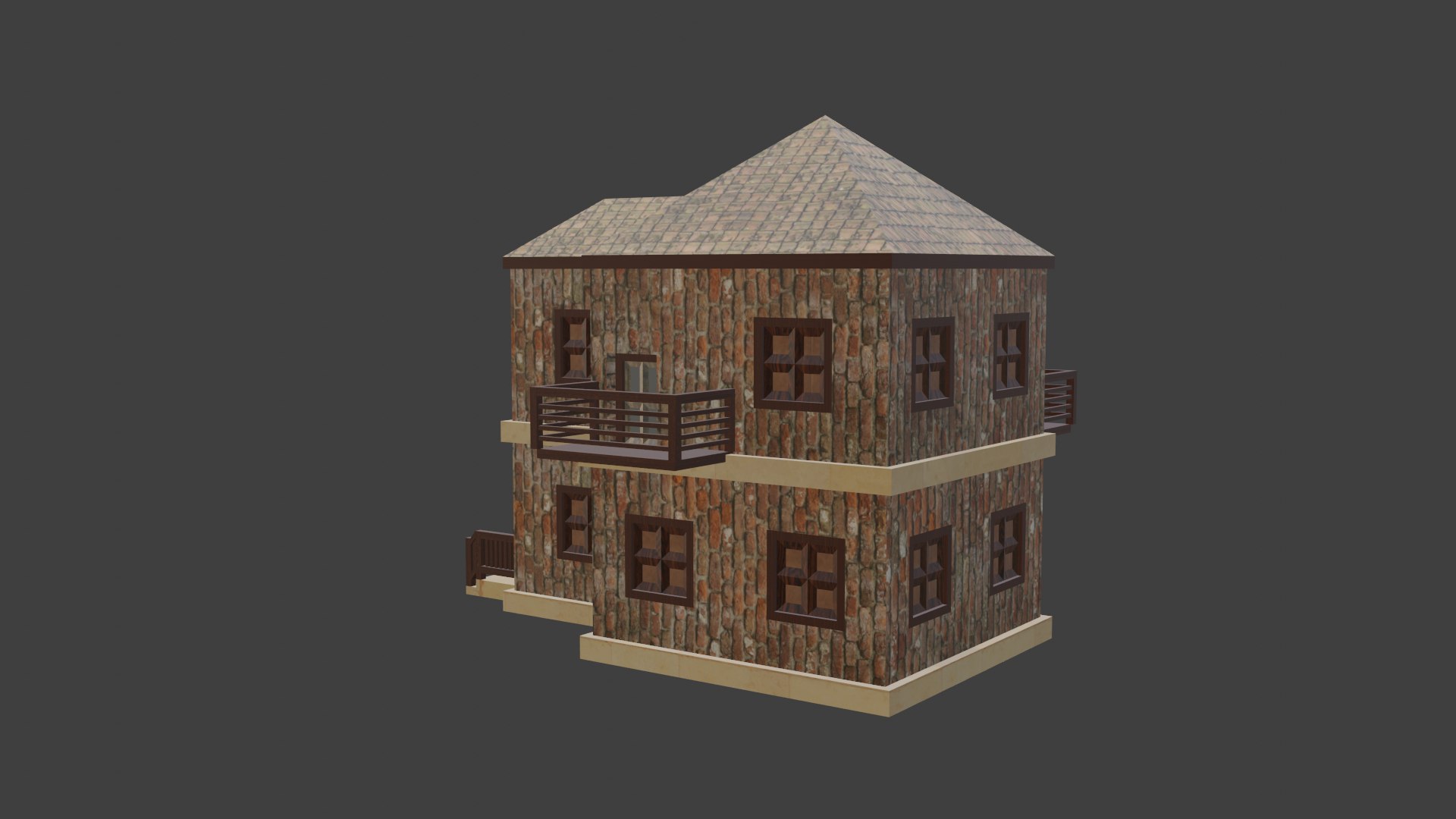 House Model 99 3D Model - TurboSquid 1766728