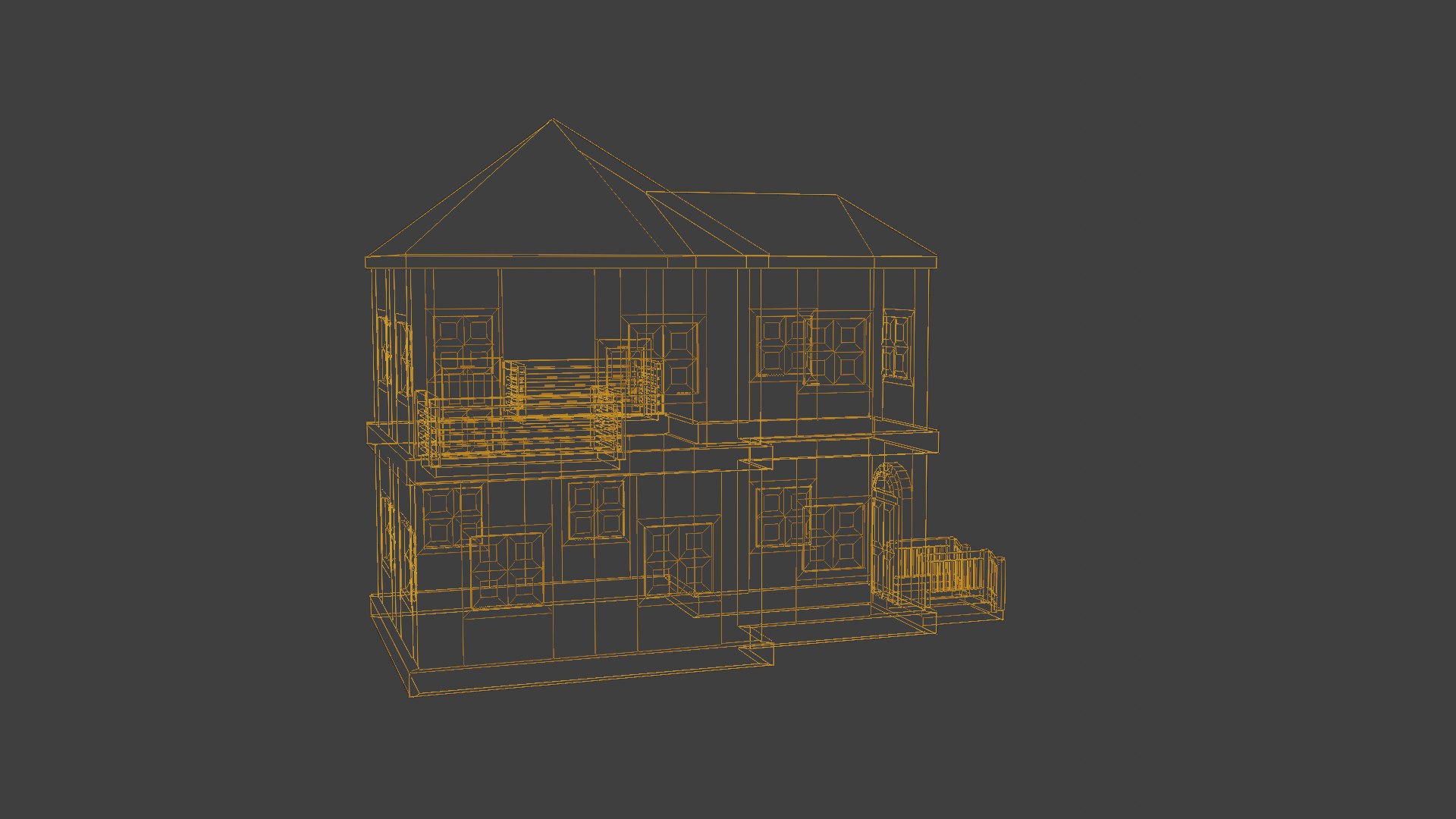 House Model 99 3D Model - TurboSquid 1766728