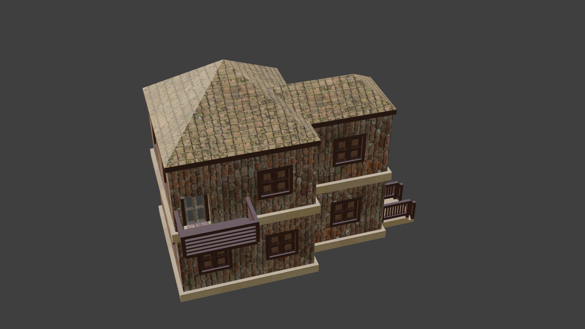 House Model 99 3D Model - TurboSquid 1766728