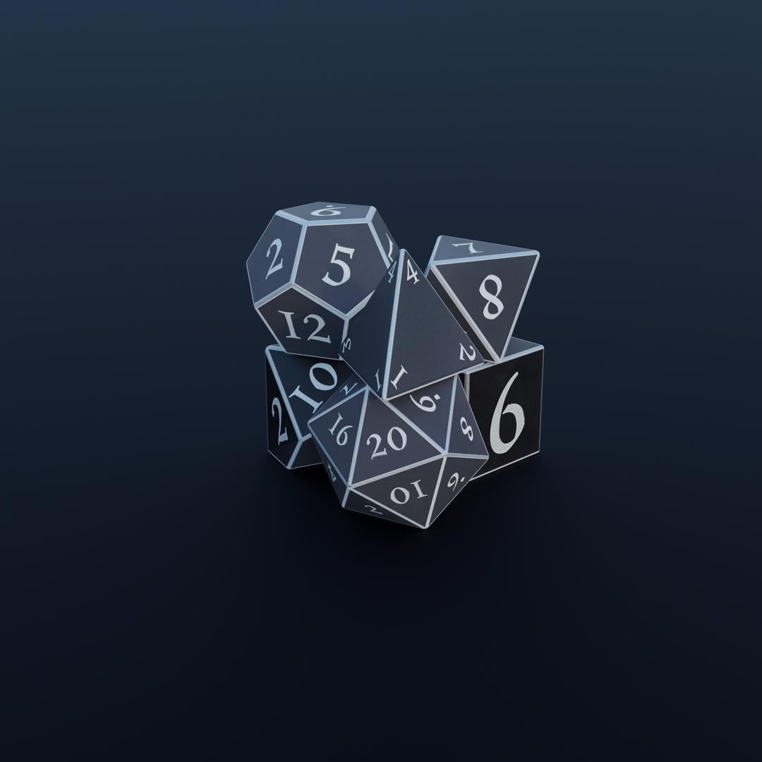 Dnd Dice Set 3D - TurboSquid 1856449
