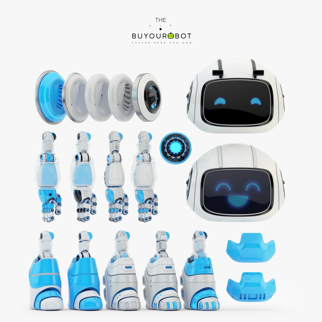 3D Model Companion Lovely Robot - TurboSquid 1473275