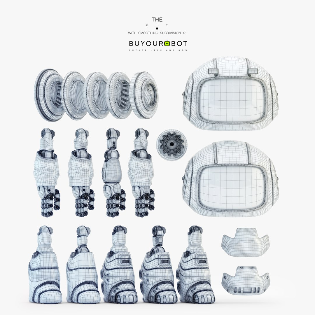 3D Model Companion Lovely Robot - TurboSquid 1473275