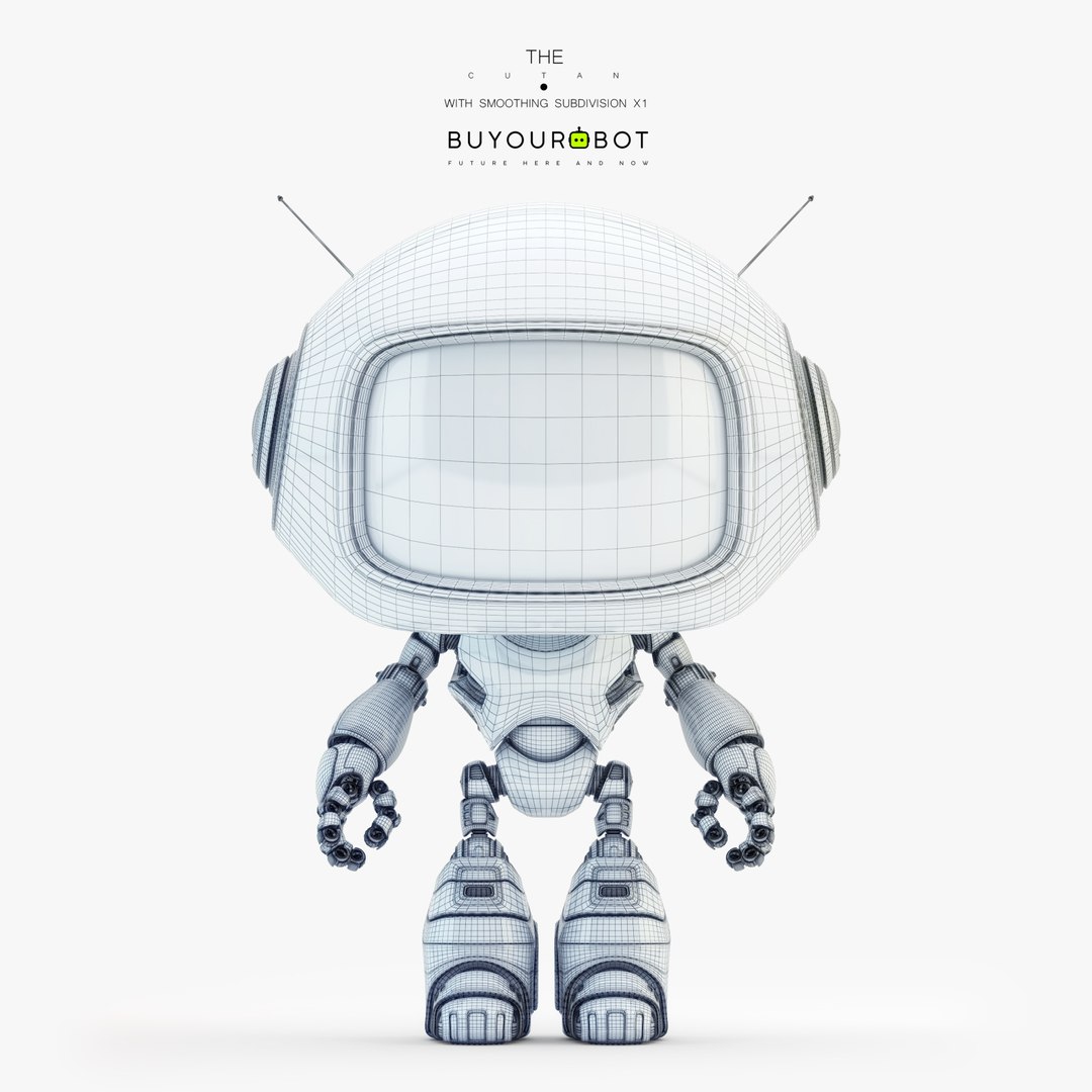 3D Model Companion Lovely Robot - TurboSquid 1473275