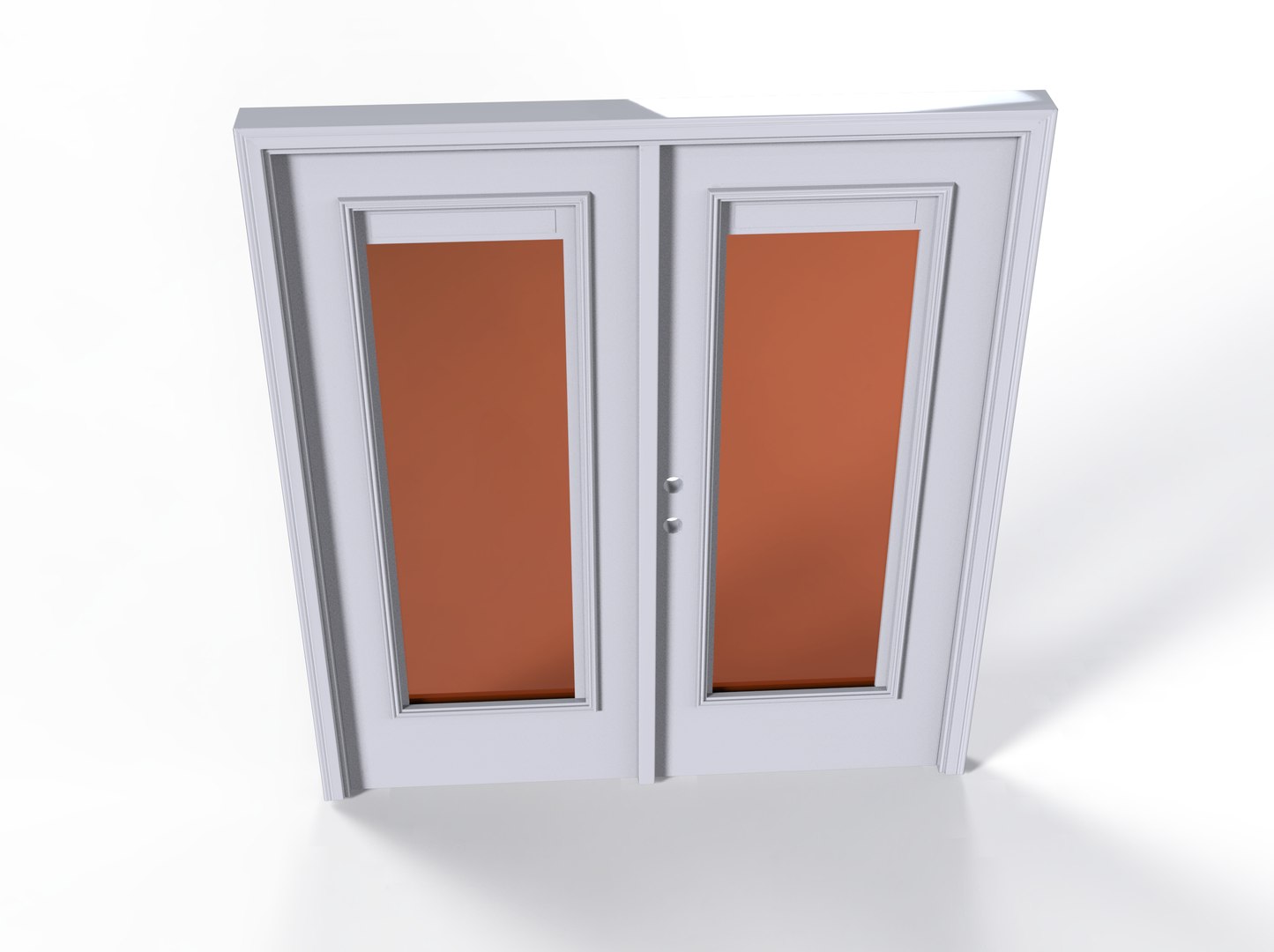 White Animated Door 3D Model VR 3D Model - TurboSquid 1928742