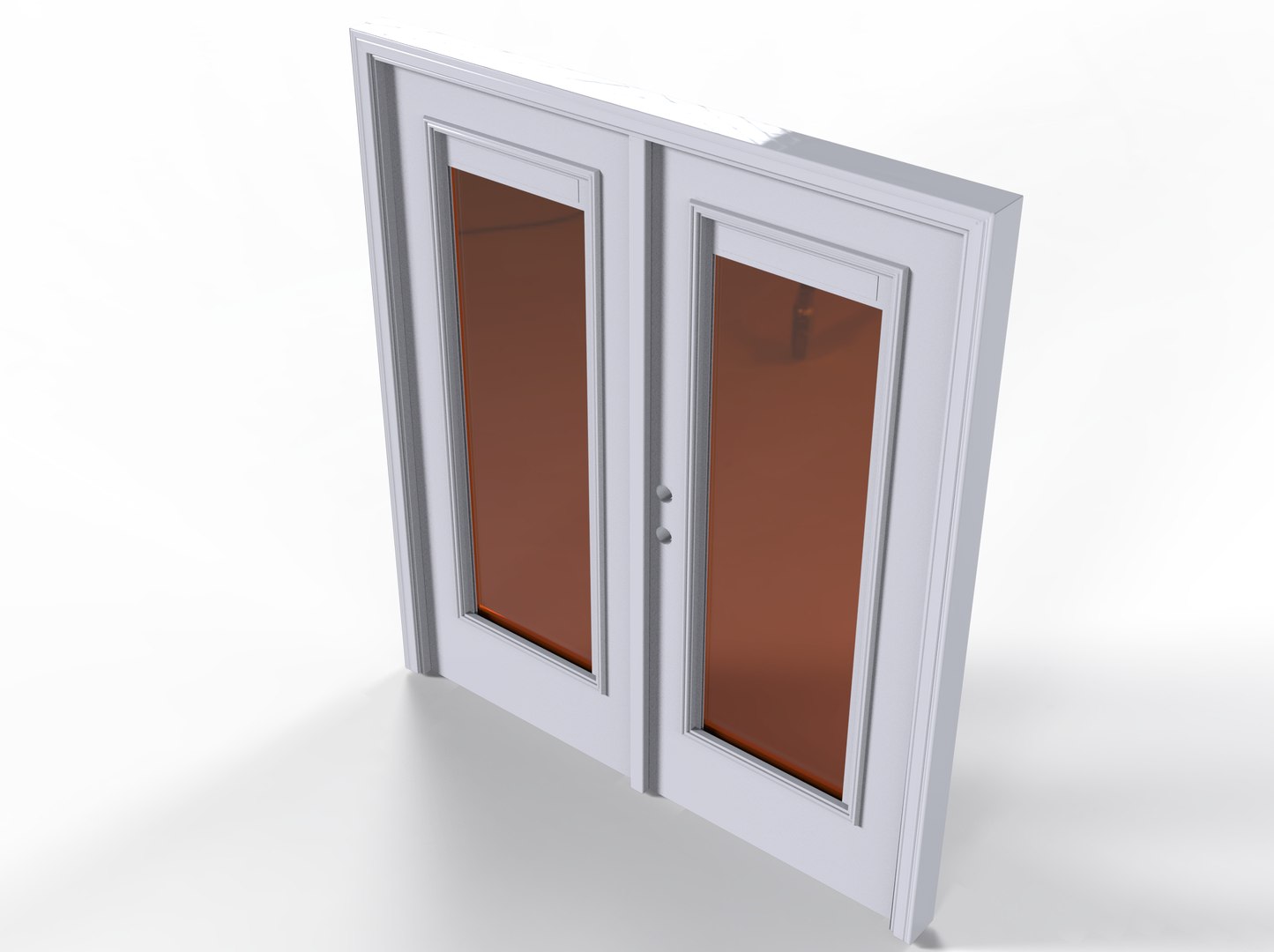 White Animated Door 3D Model VR 3D Model - TurboSquid 1928742