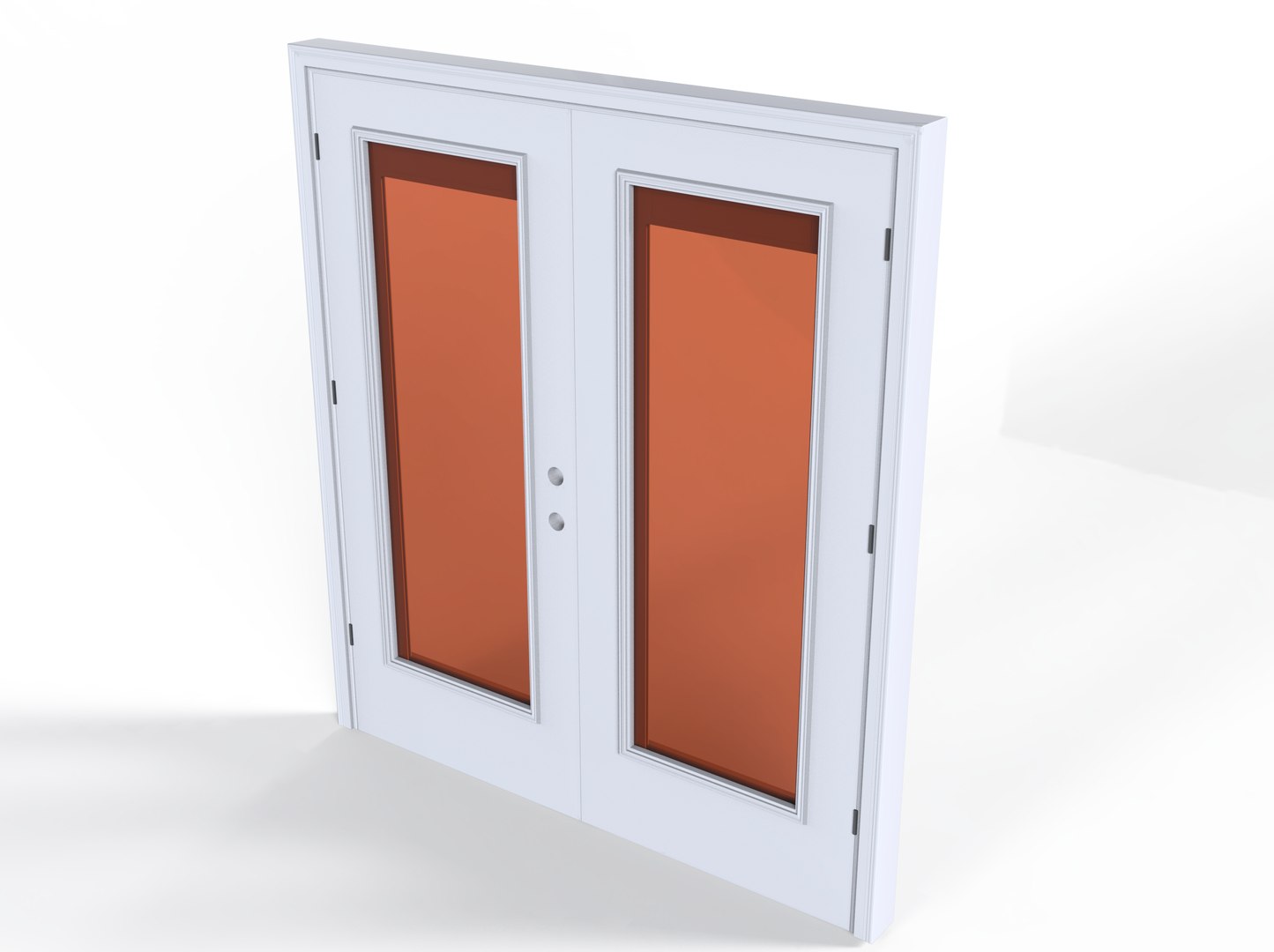 White Animated Door 3D Model VR 3D Model - TurboSquid 1928742