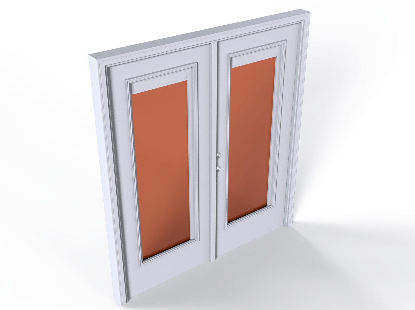 White Animated Door 3D Model VR 3D Model - TurboSquid 1928742