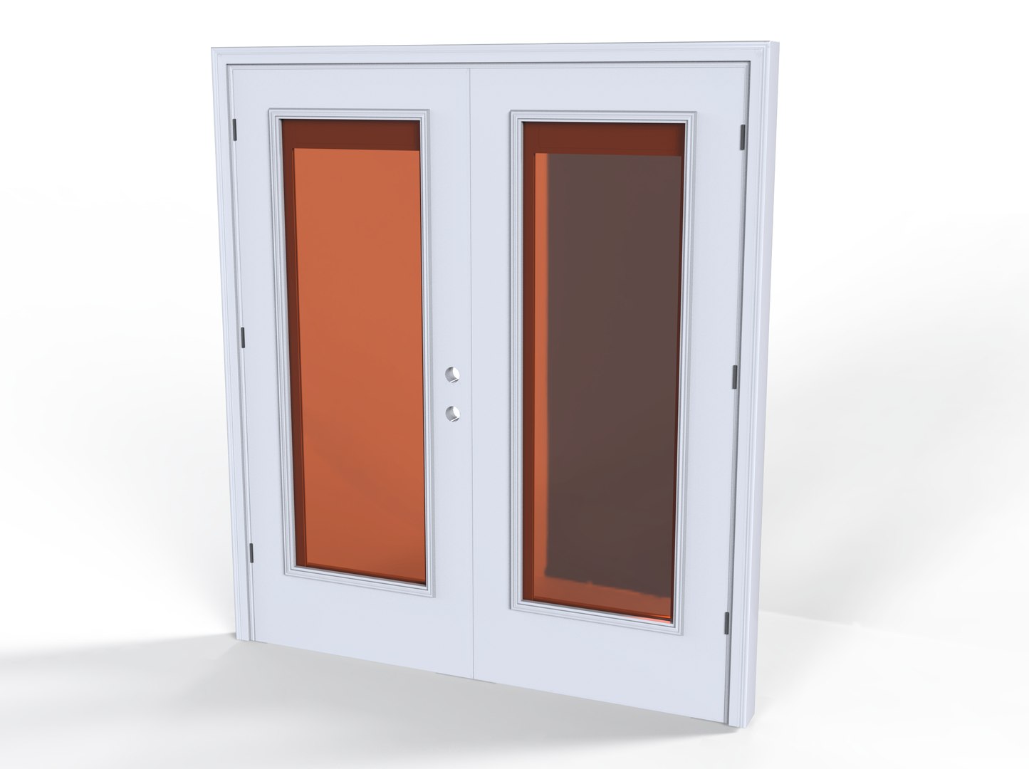 White Animated Door 3D Model VR 3D Model - TurboSquid 1928742