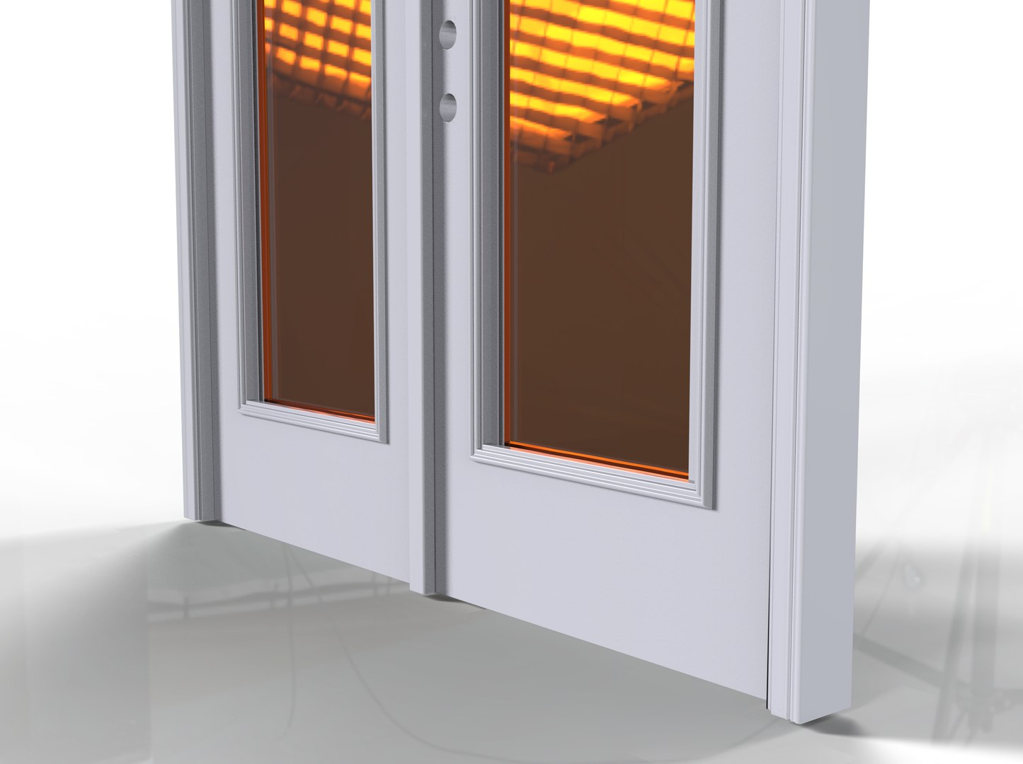 White Animated Door 3D Model VR 3D Model - TurboSquid 1928742