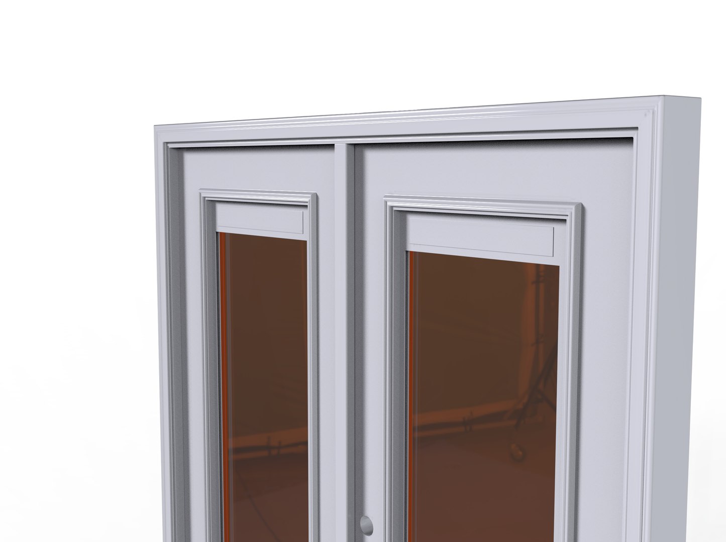 White Animated Door 3D Model VR 3D Model - TurboSquid 1928742