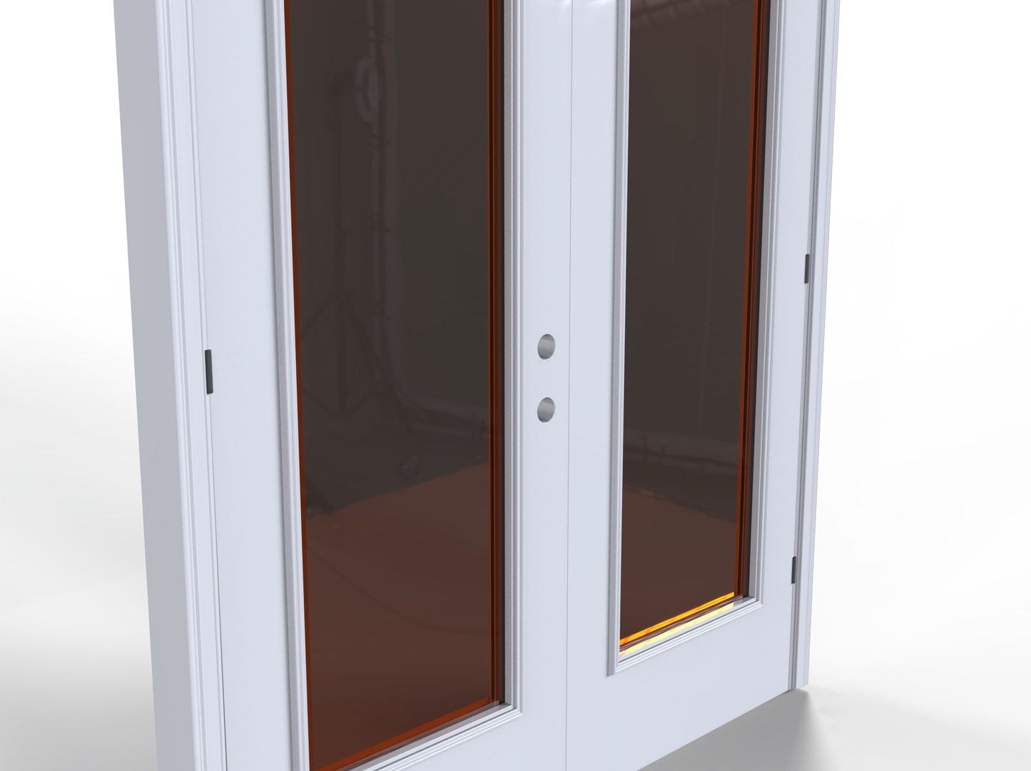White Animated Door 3D Model VR 3D Model - TurboSquid 1928742