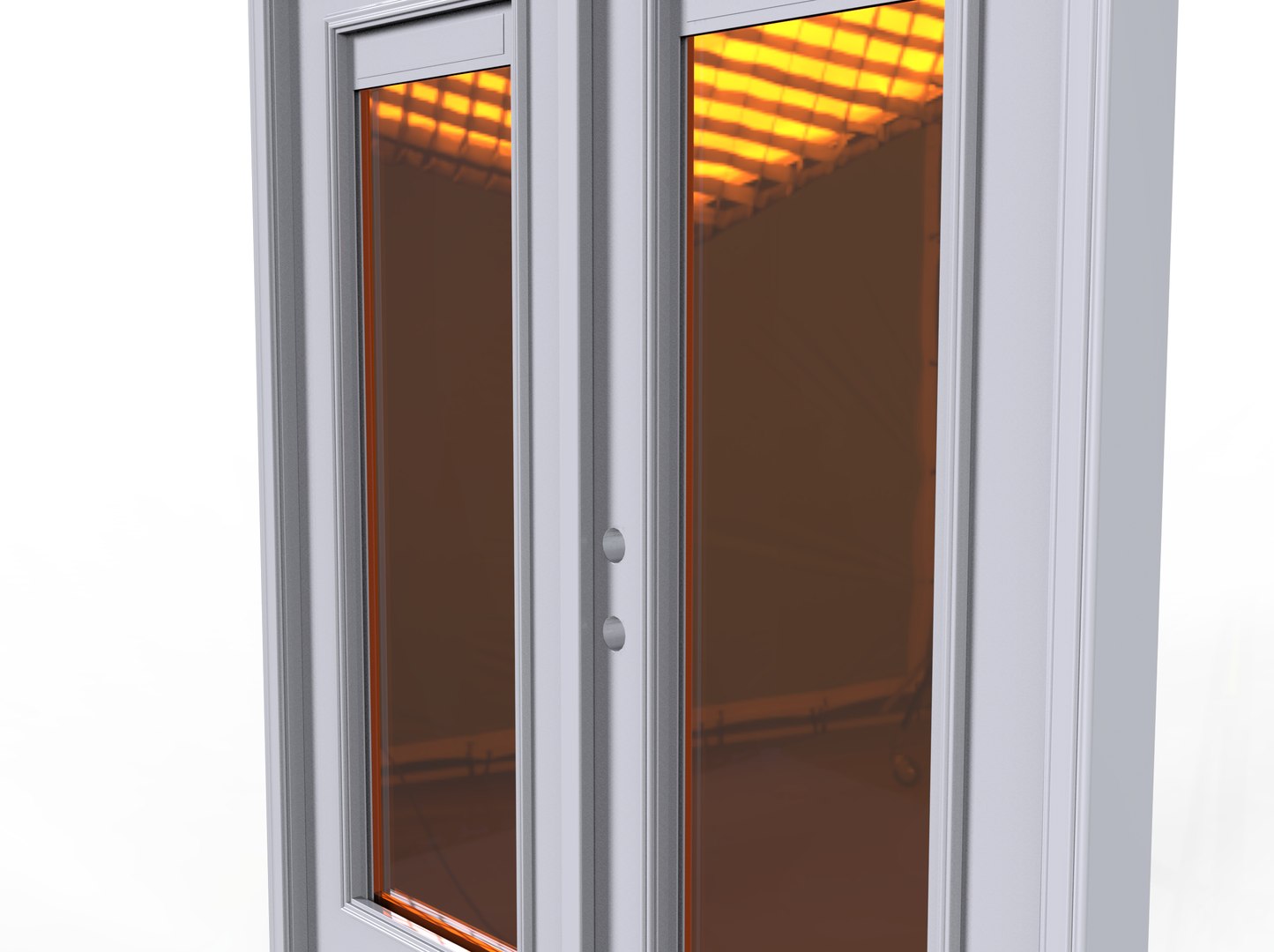 White Animated Door 3D Model VR 3D Model - TurboSquid 1928742