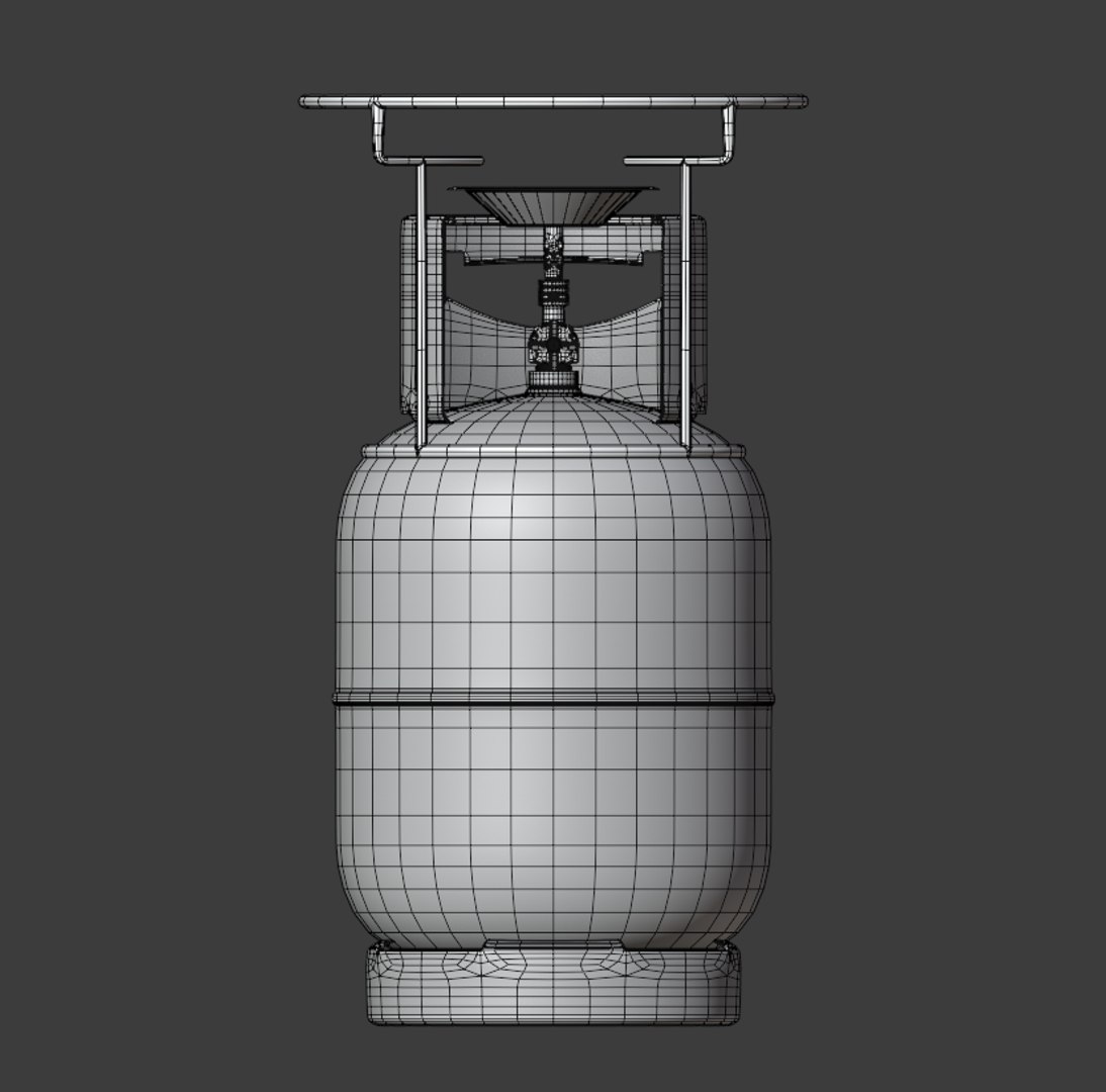 3D Modelling Lpg Gas Tank - TurboSquid 1639014