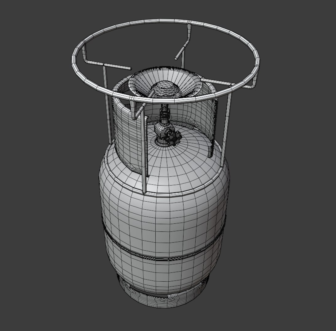 3D Modelling Lpg Gas Tank - TurboSquid 1639014